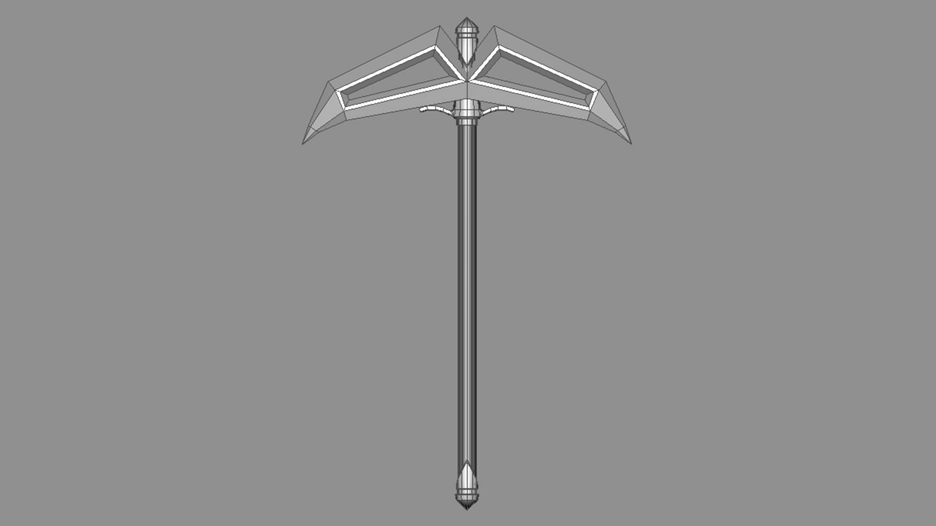 3D Game Ready Low Poly Fantasy War Pick - TurboSquid 1851311