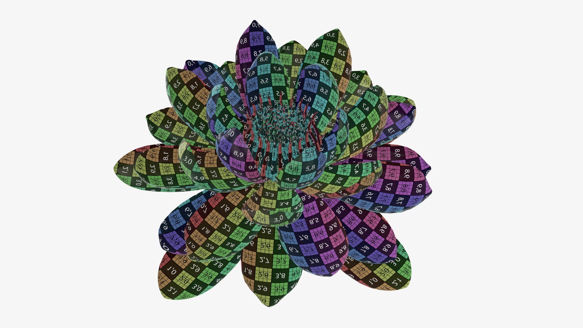 3D Lily Flower Water - TurboSquid 1698714