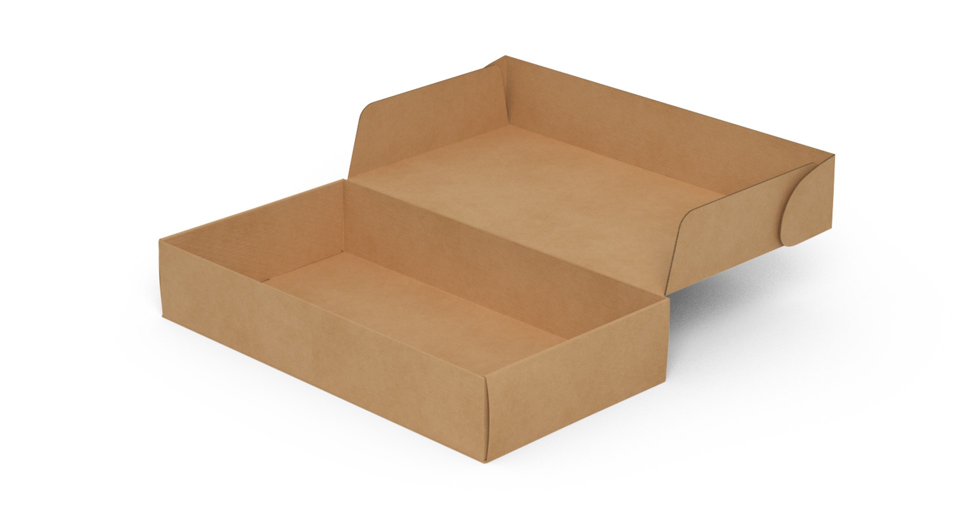 Corrugated Mailing Box 3D - TurboSquid 1333198