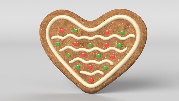 Christmas cookie 3D model - TurboSquid 1651664