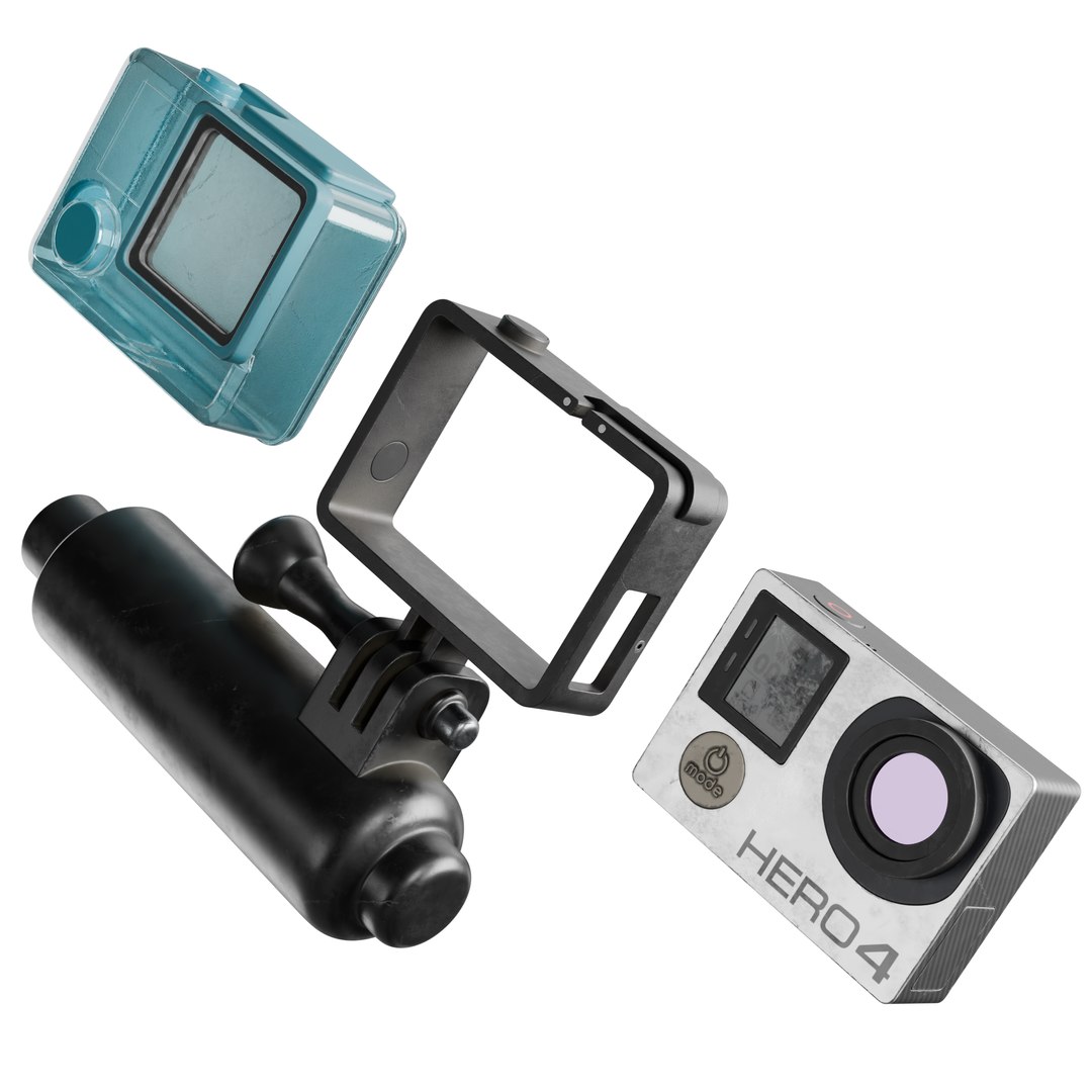 Jetpack 10 Go Pro G 3D - TurboSquid 2334265