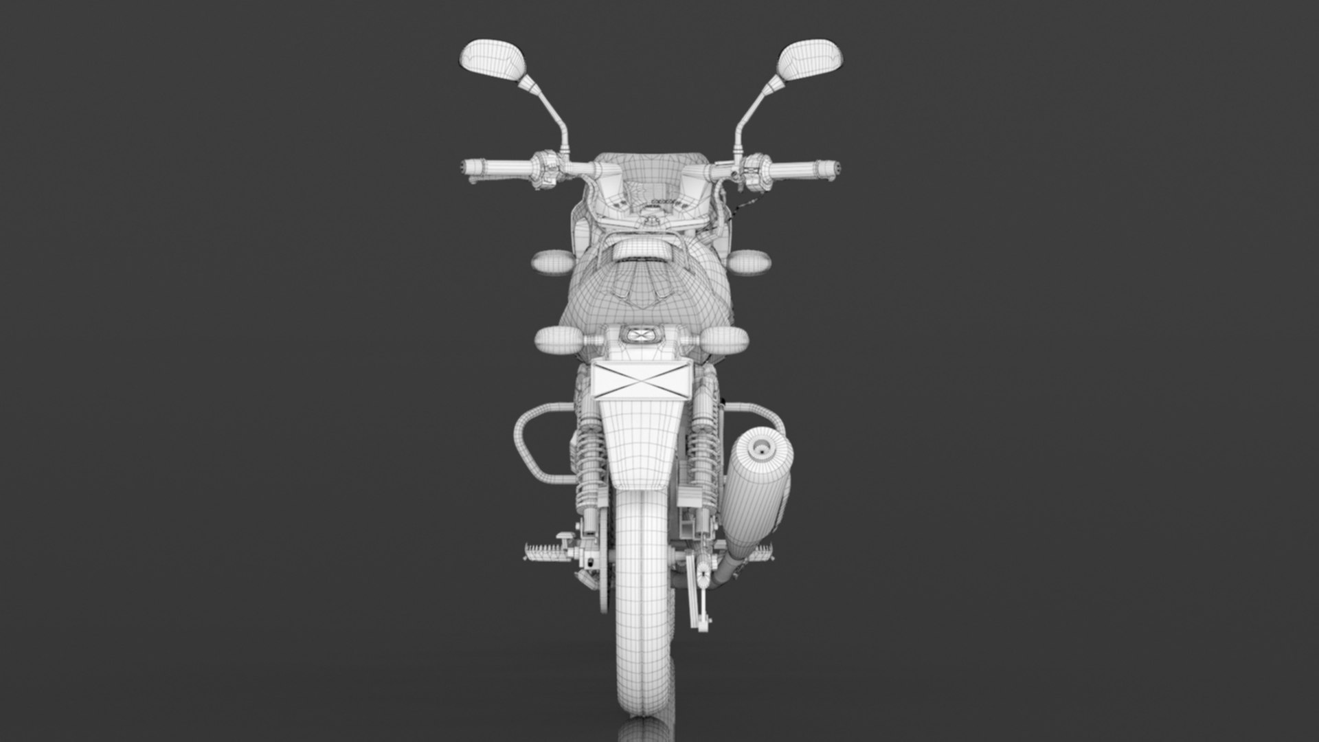 3D Model Bajaj Pulsar 125 Neon Disc Bike Motorcycle - TurboSquid 2397727