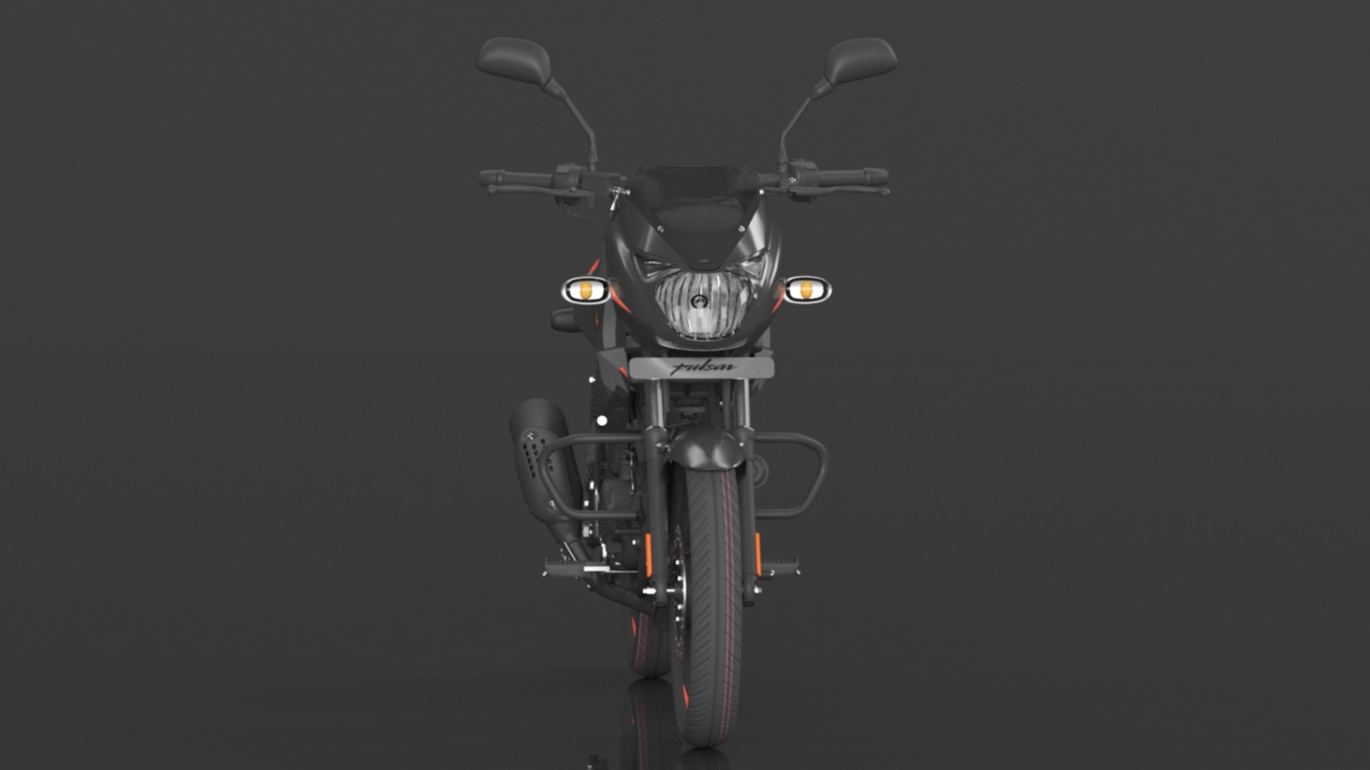 3D Model Bajaj Pulsar 125 Neon Disc Bike Motorcycle - TurboSquid 2397727