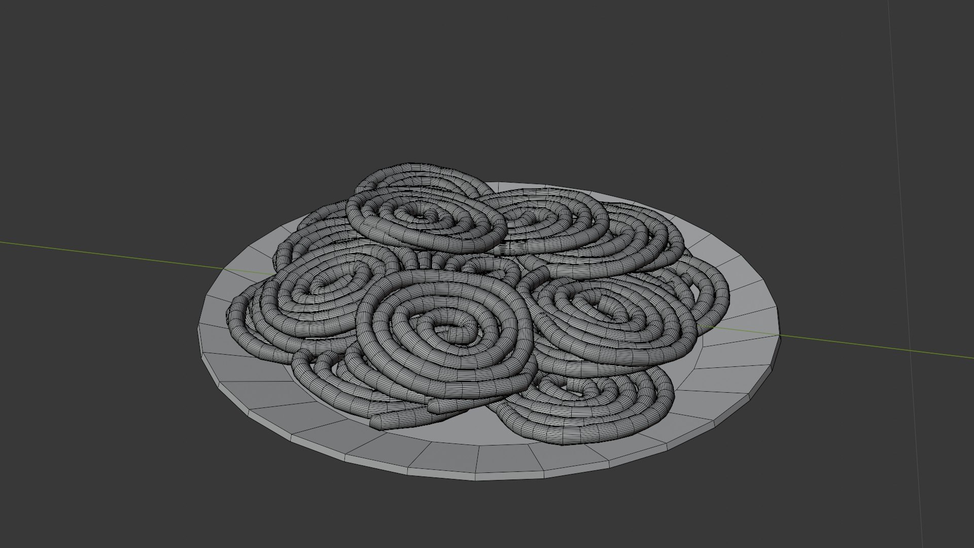 Jalebi 3D Model - TurboSquid 2324276