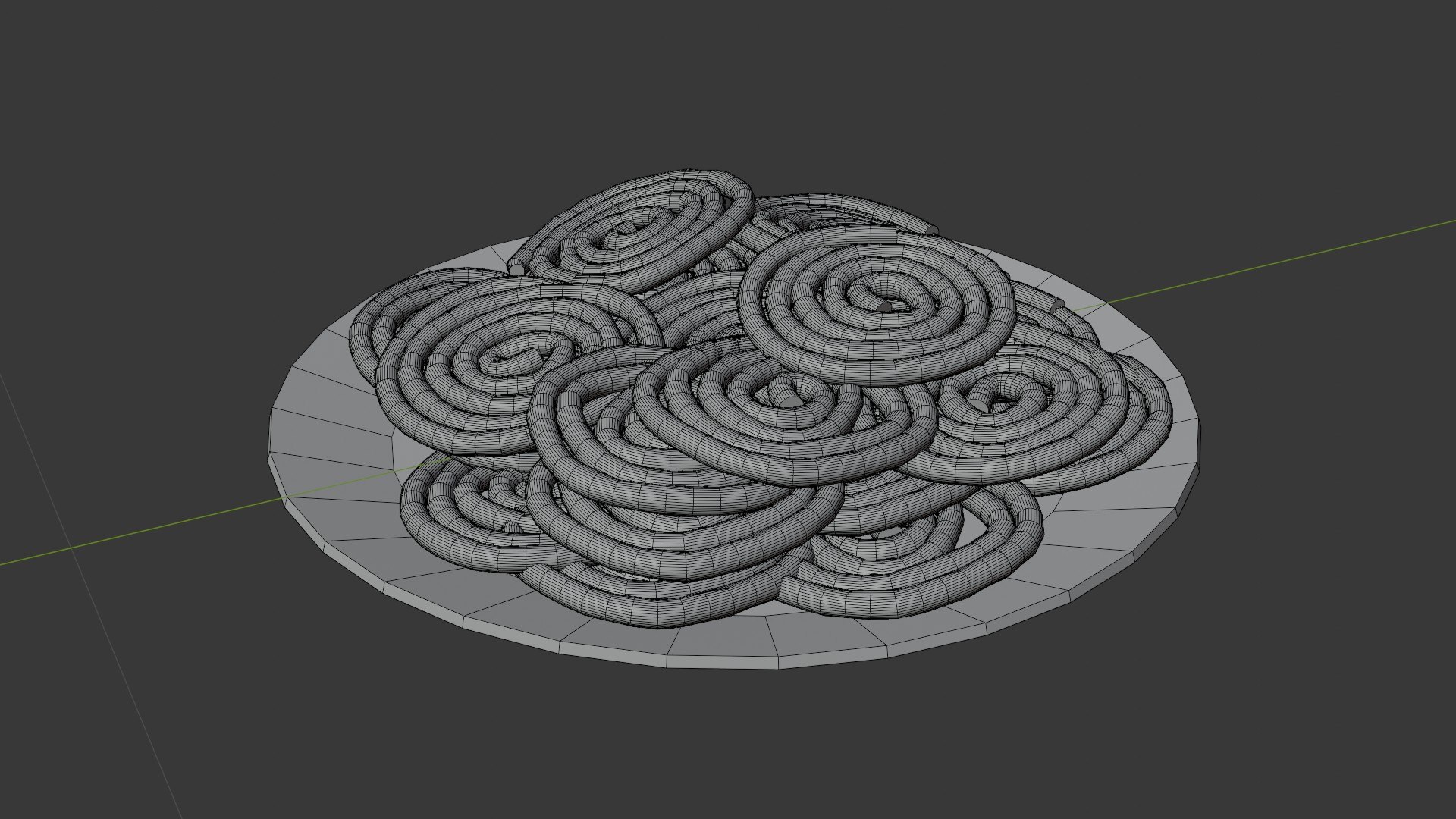 Jalebi 3D Model - TurboSquid 2324276
