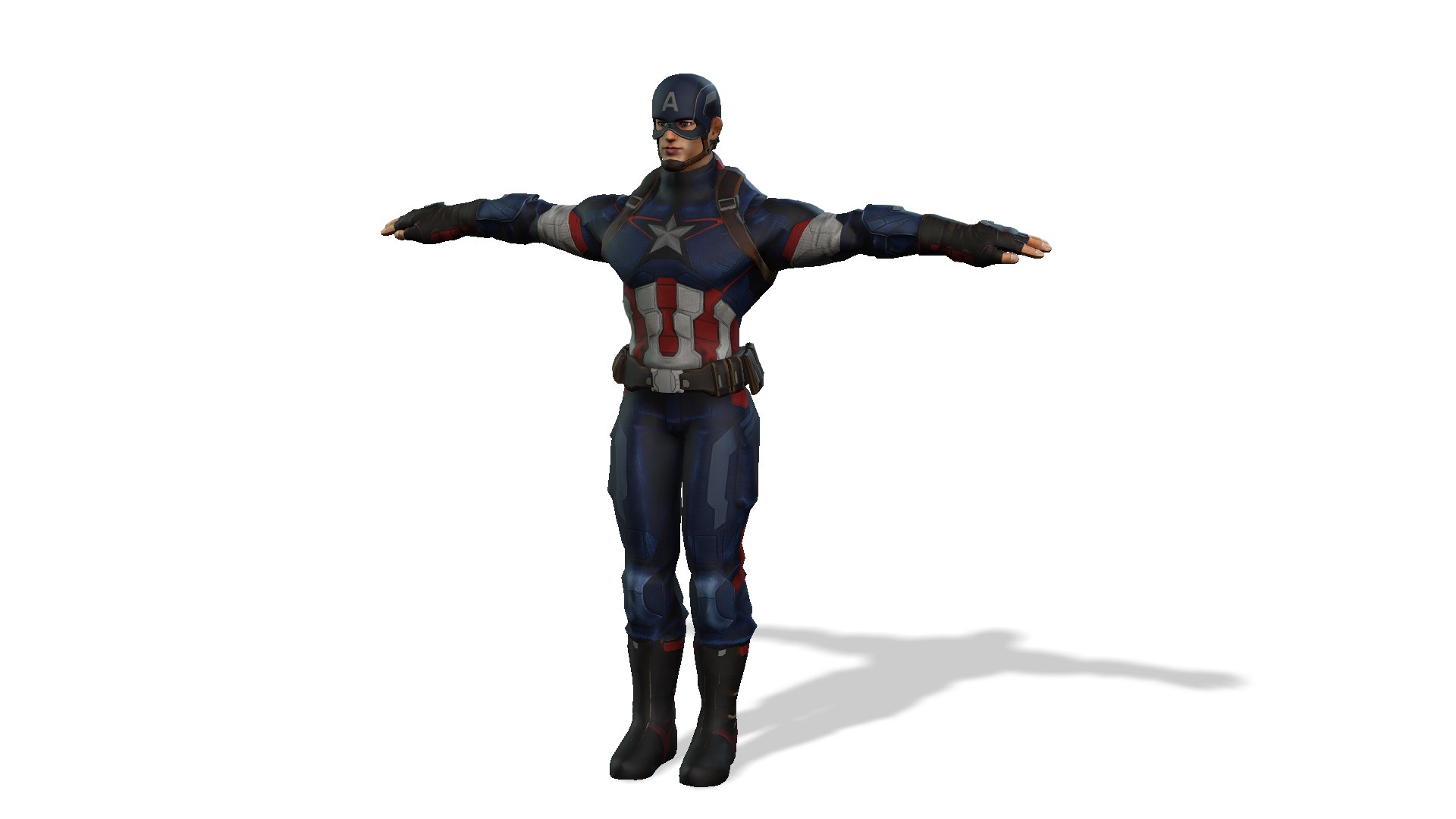 Captain America 3D Model - TurboSquid 1732288