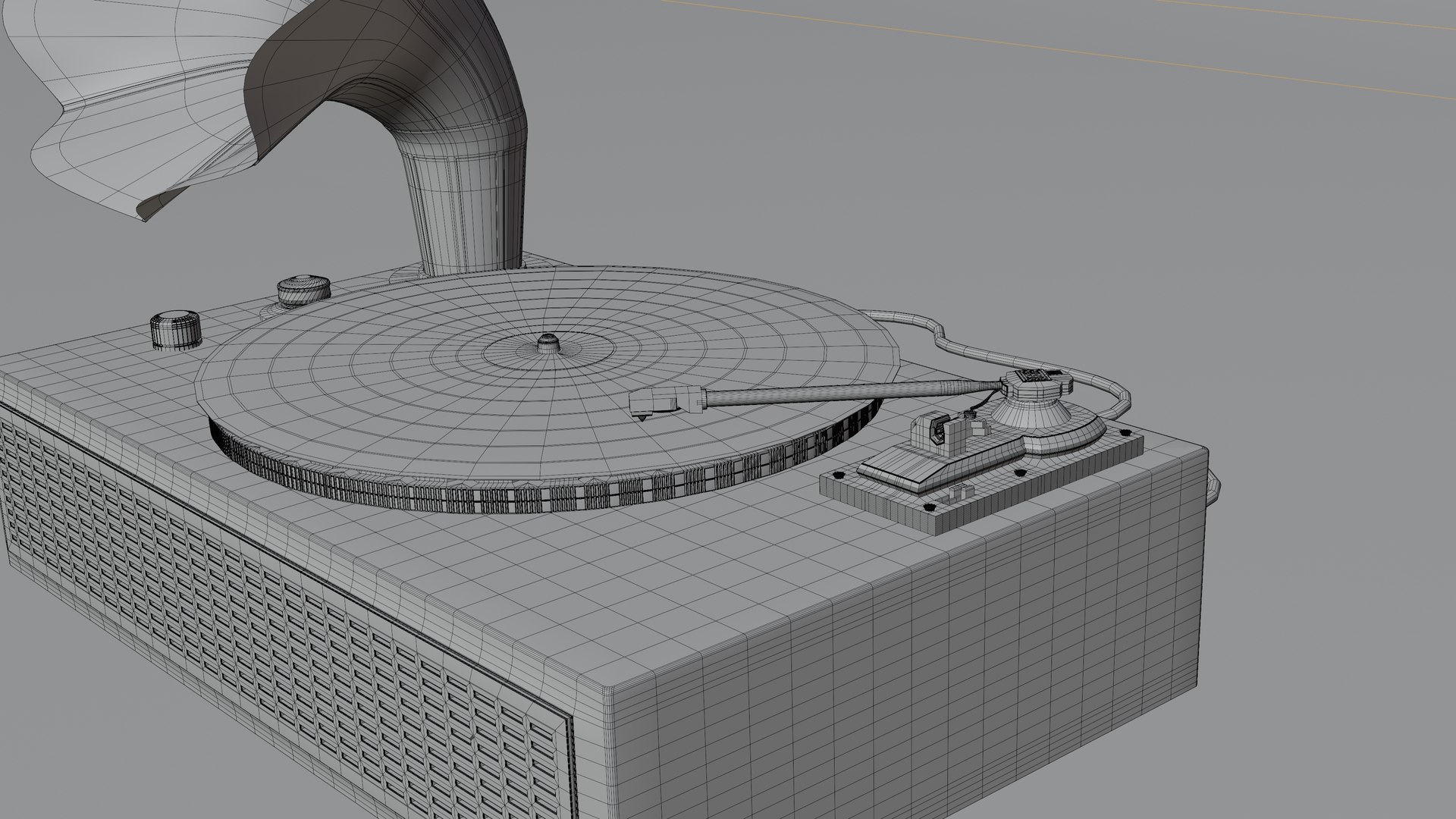 Gramophone 3D Model - TurboSquid 1826756