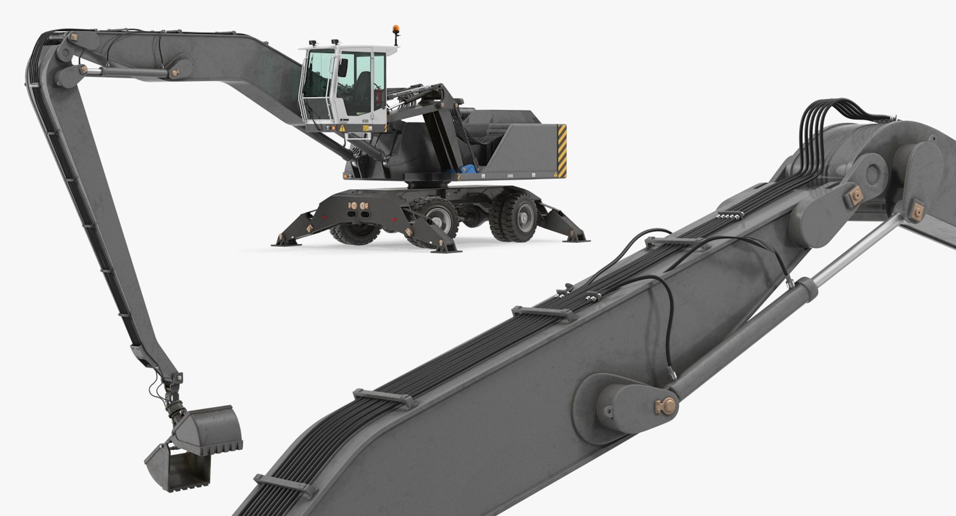 3D Grab Loader Wheels Generic - TurboSquid 1336115