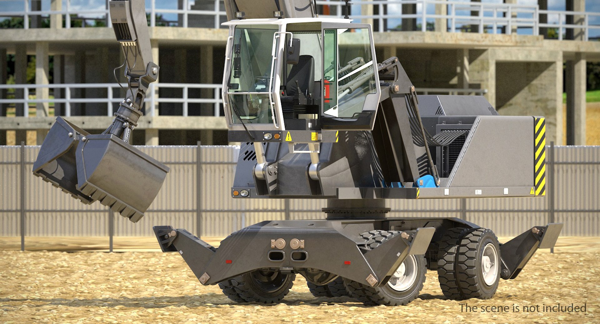 3D Grab Loader Wheels Generic - TurboSquid 1336115