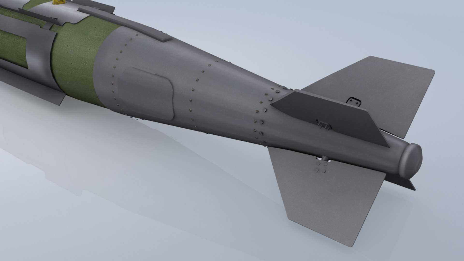 3d Model Resolution Jdam Bomb