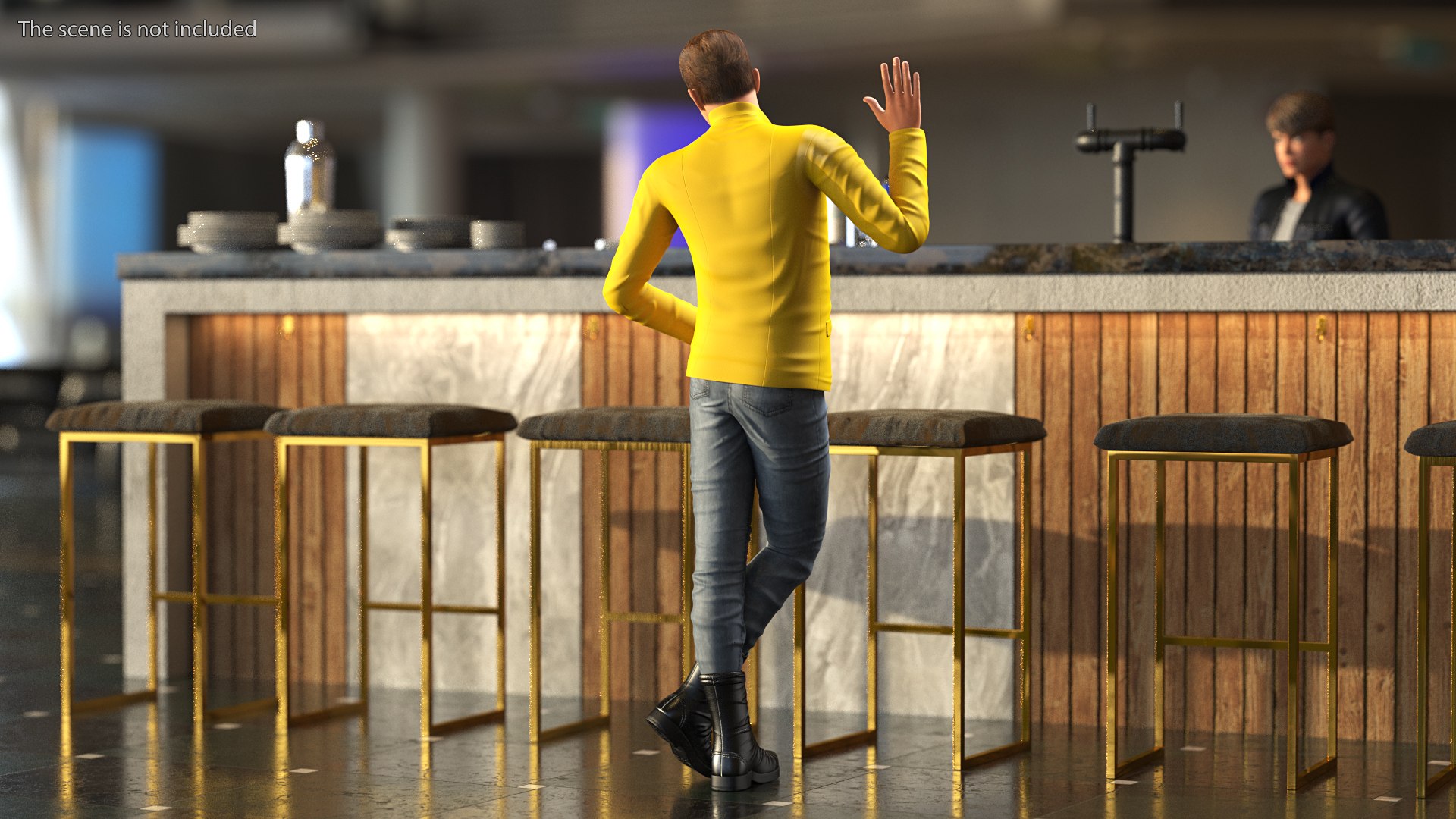 Teenage Boy Fashionable Style Standing Pose 3D Model - TurboSquid 1760805