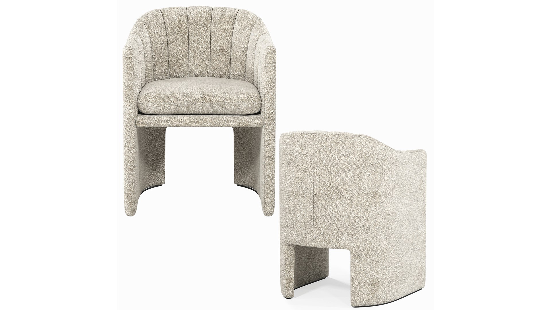 Boucle Loafer SC24 Space Copenhagen 3D Model - TurboSquid 2016445