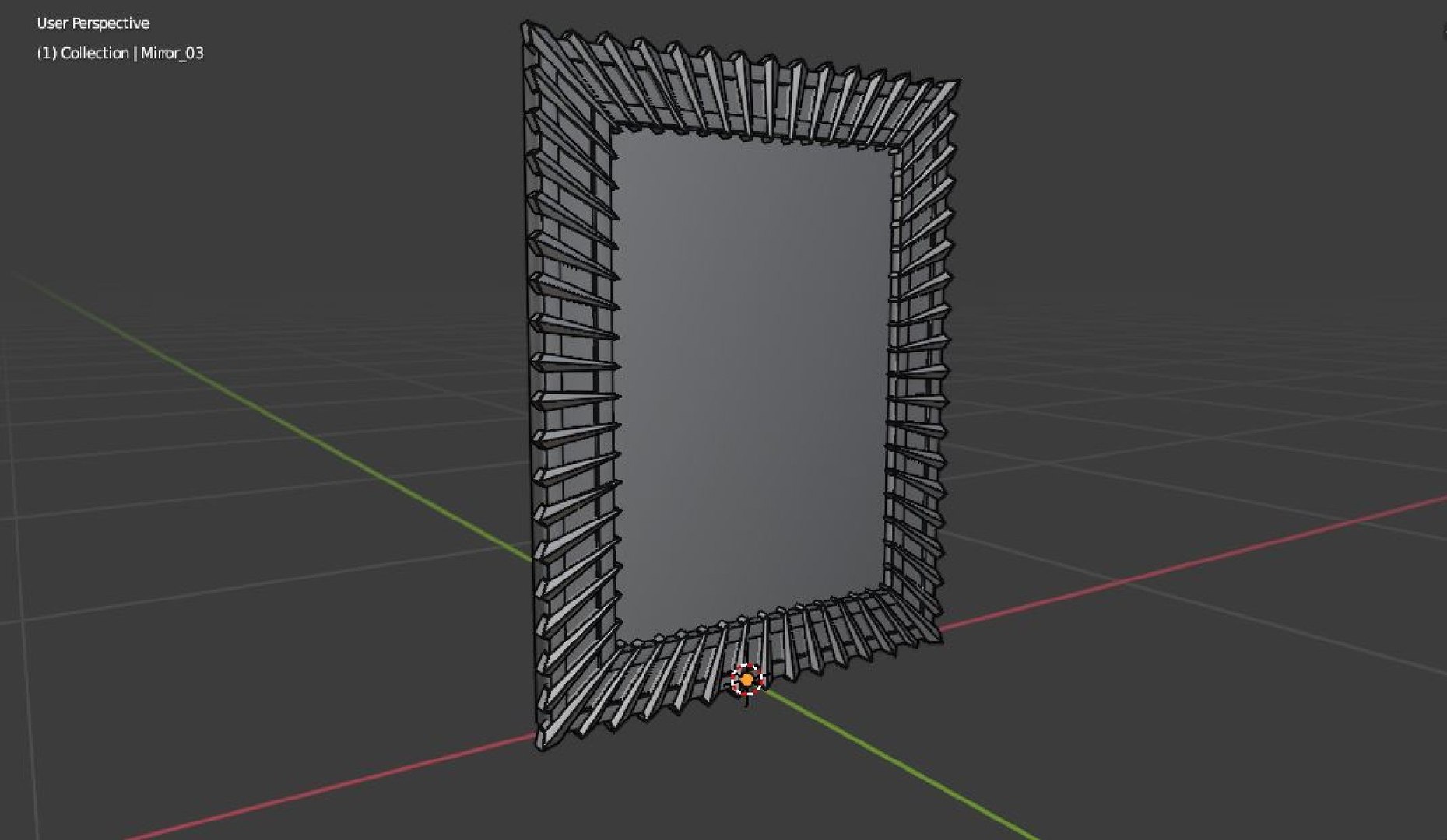 Mirror 03 In Blender 3D Model - TurboSquid 1928972