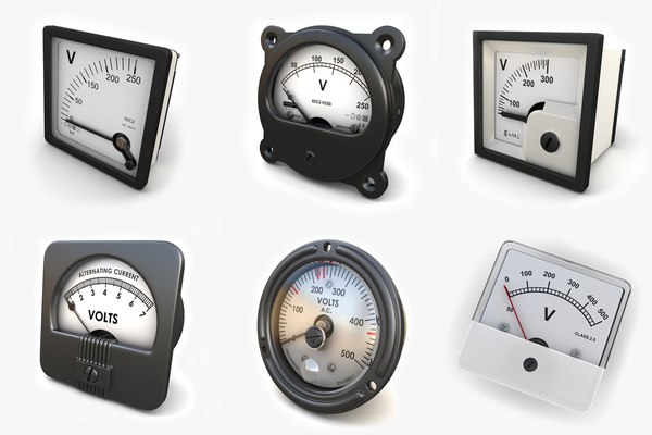 Voltmeter 3D Models for Download | TurboSquid