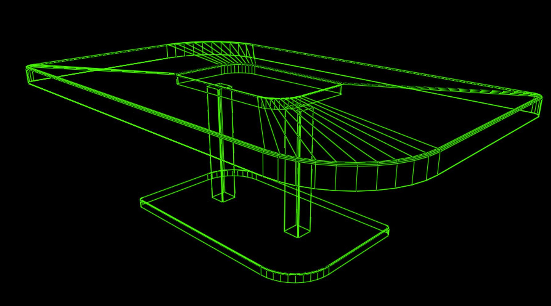 general table 3d model