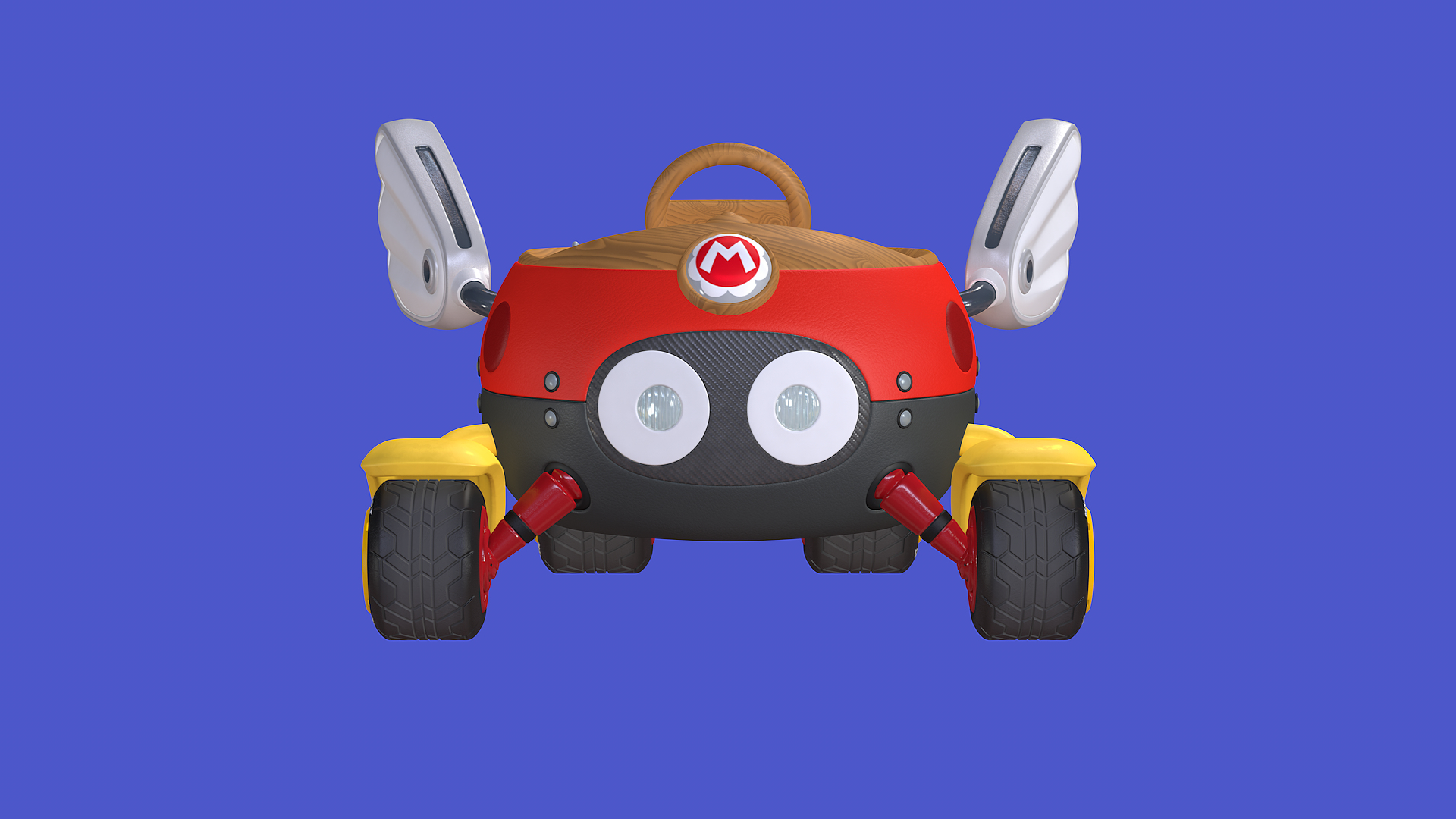 3D Mario Kart Biddybuddy Baby Mario Character 8K - TurboSquid 1828695