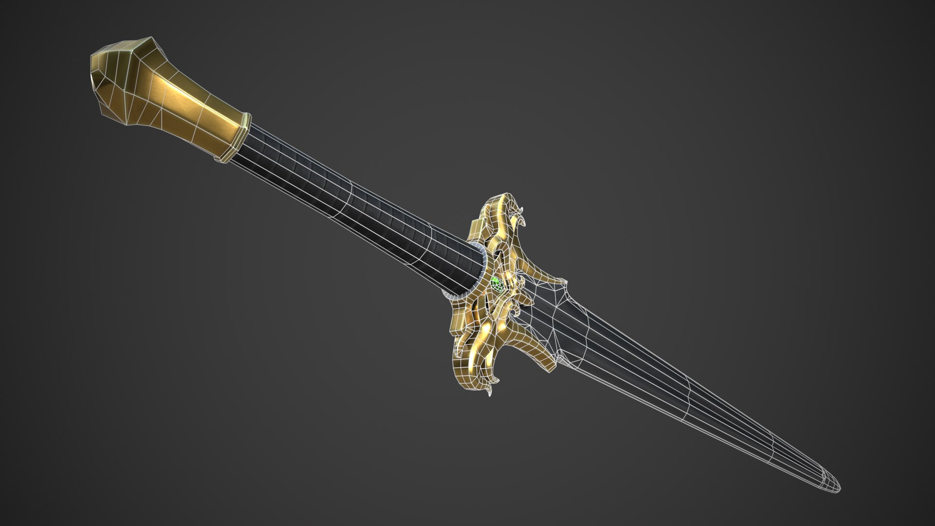 Fantasy Sword 3D Model - TurboSquid 2133373