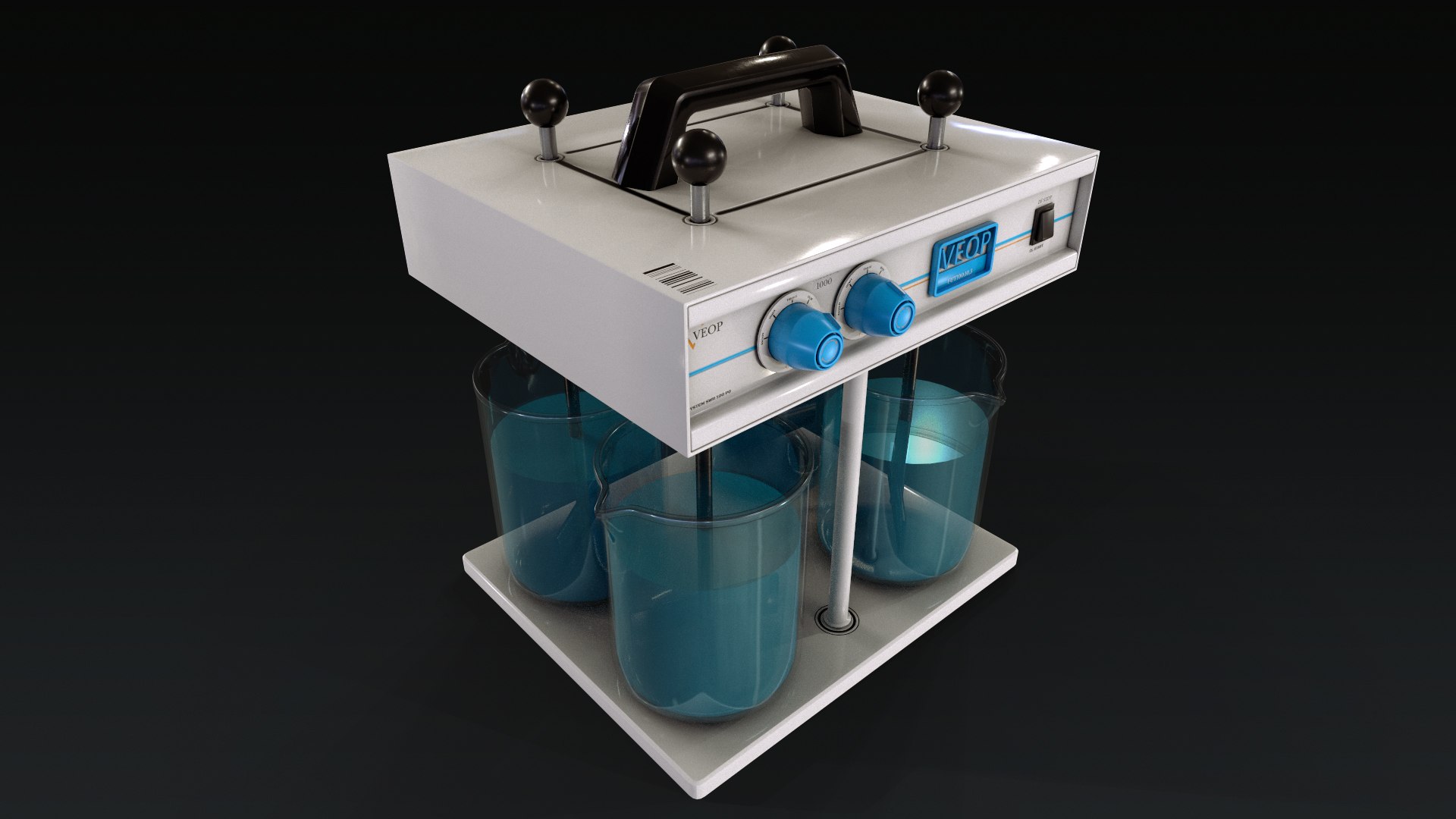 Portable Flocculator 3D - TurboSquid 1896028