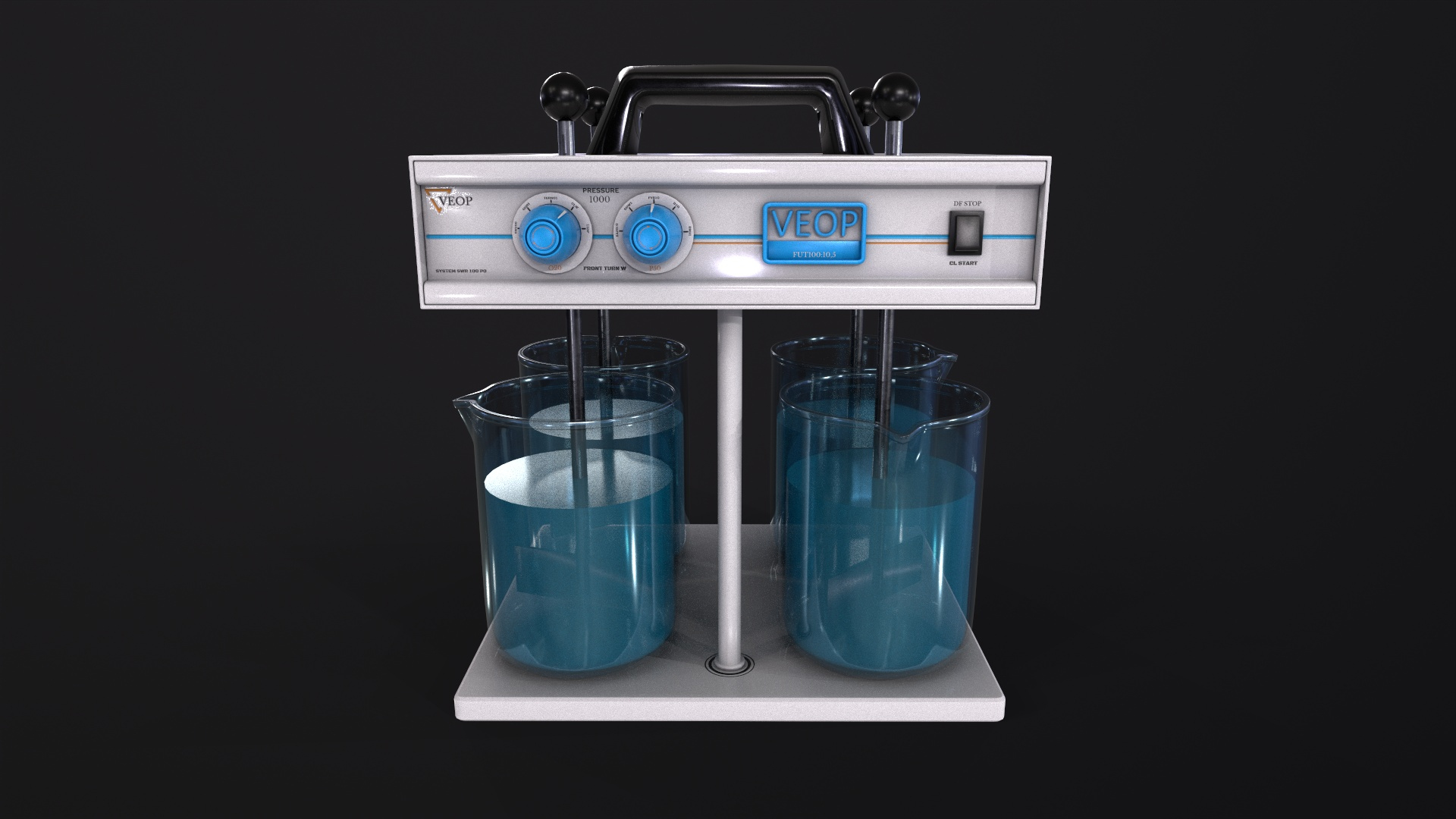 Portable Flocculator 3D - TurboSquid 1896028