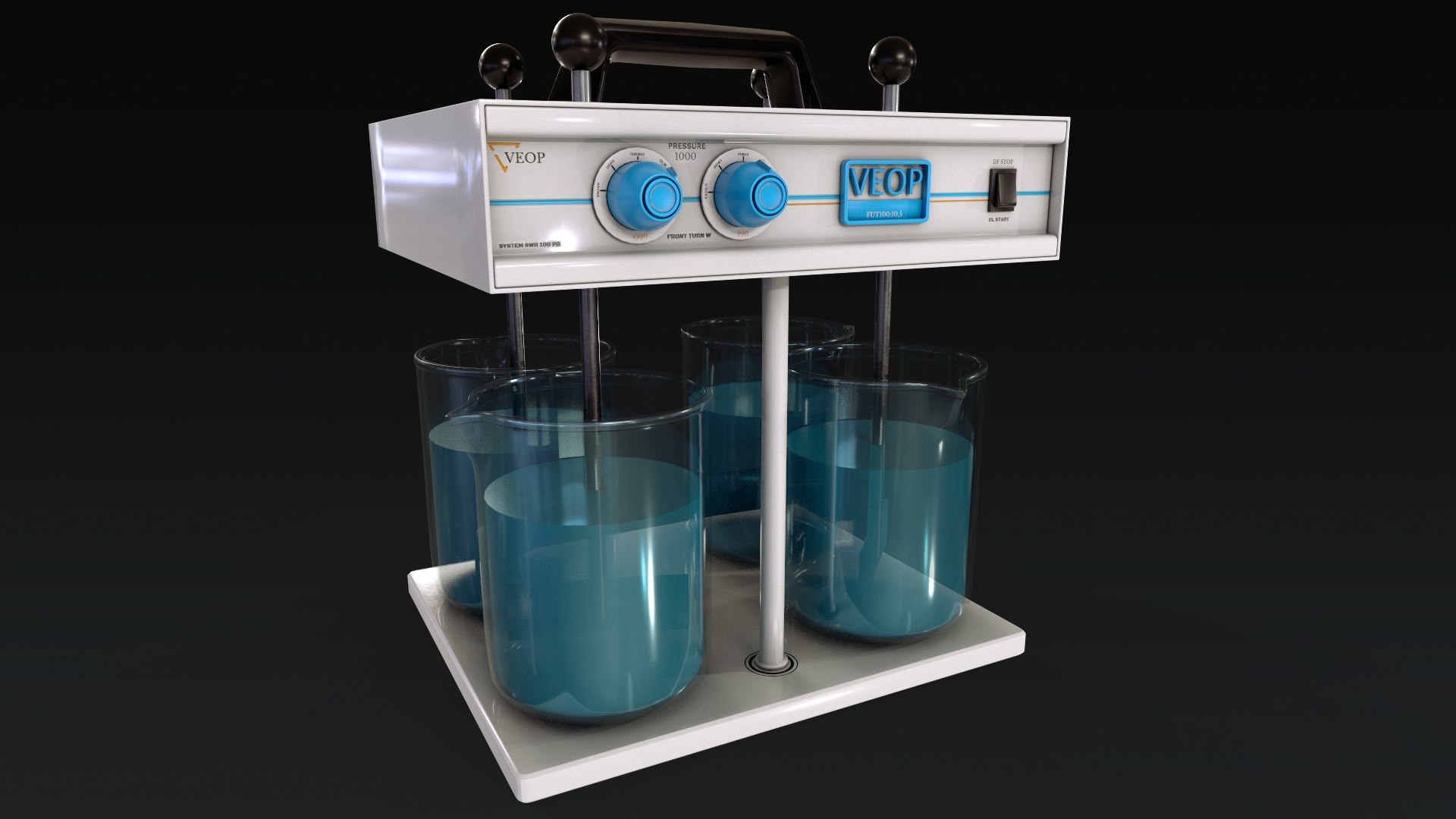 Portable Flocculator 3D - TurboSquid 1896028