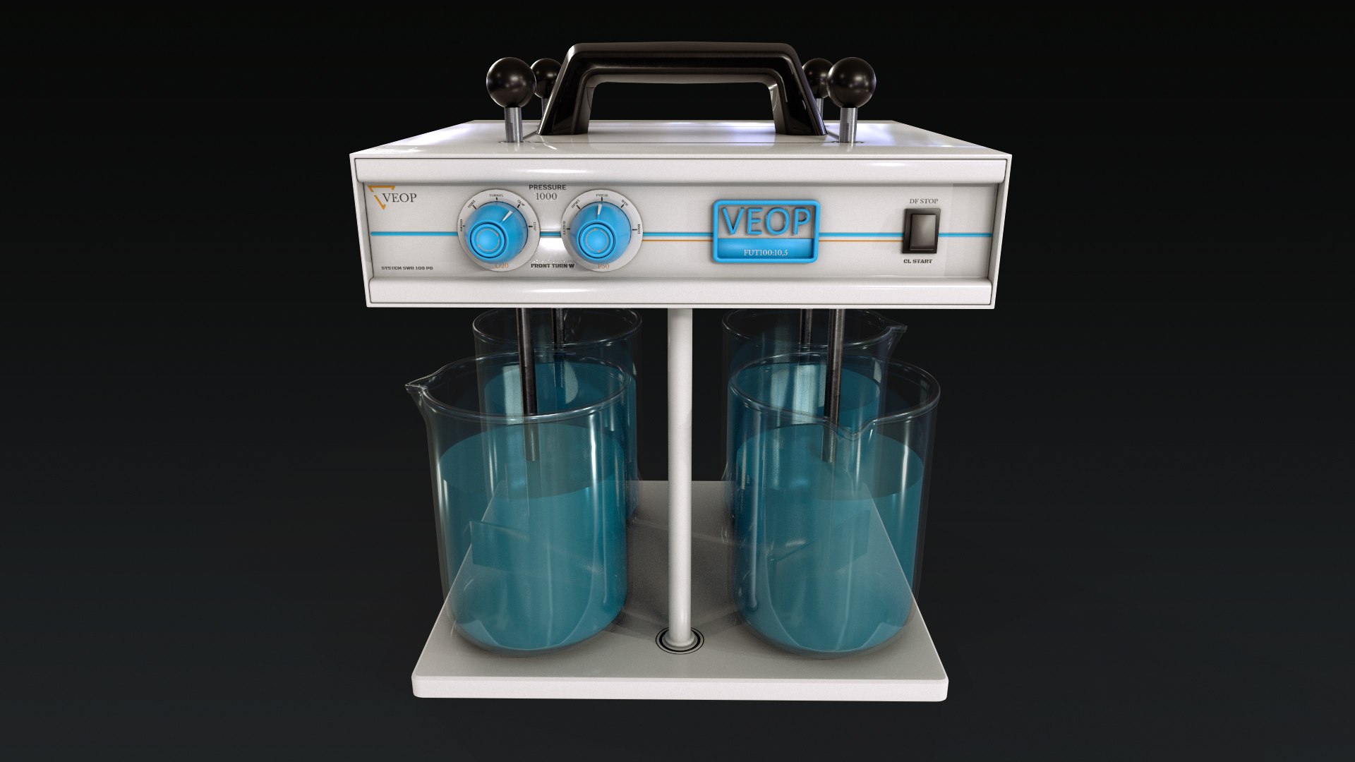 Portable Flocculator 3D - TurboSquid 1896028