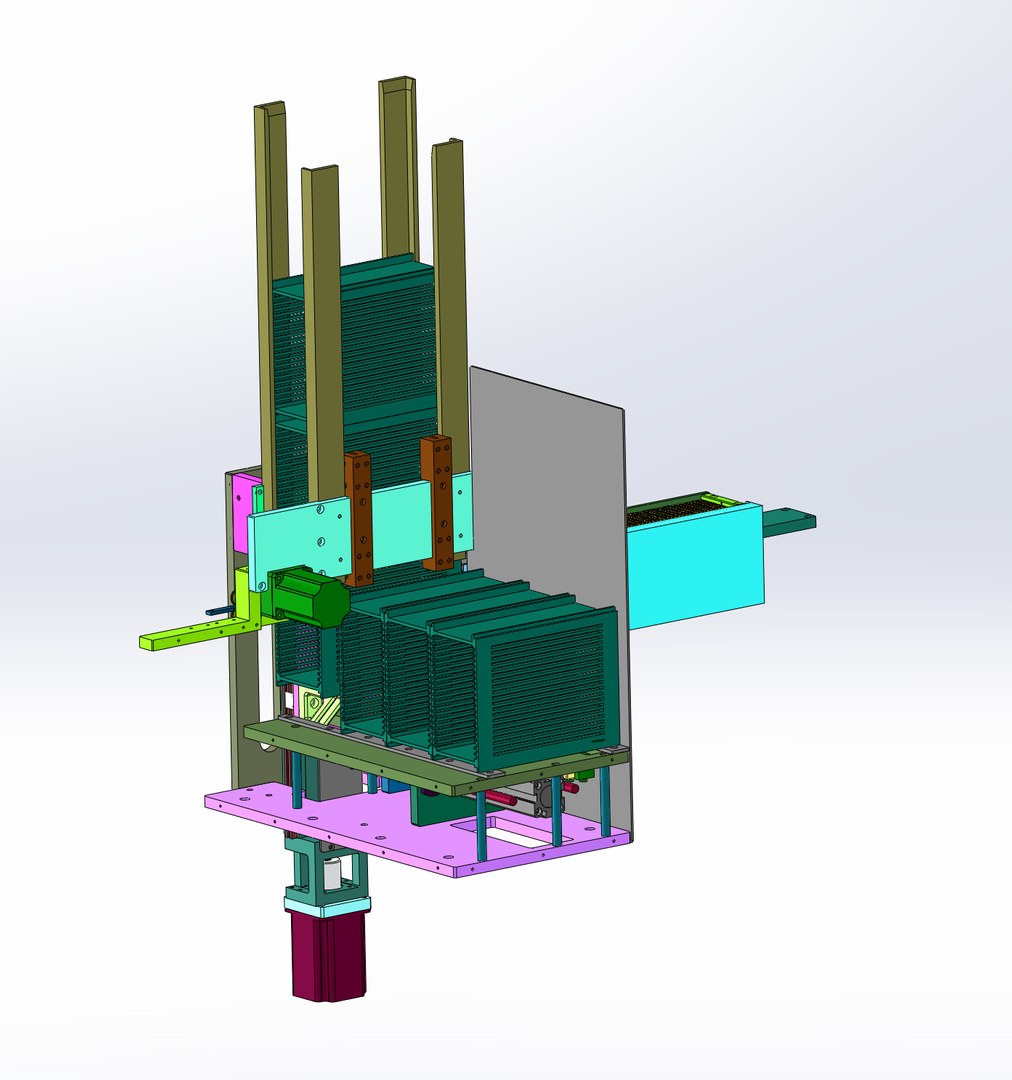 3D Tray Loading And Unloading Mechanism - TurboSquid 1875335