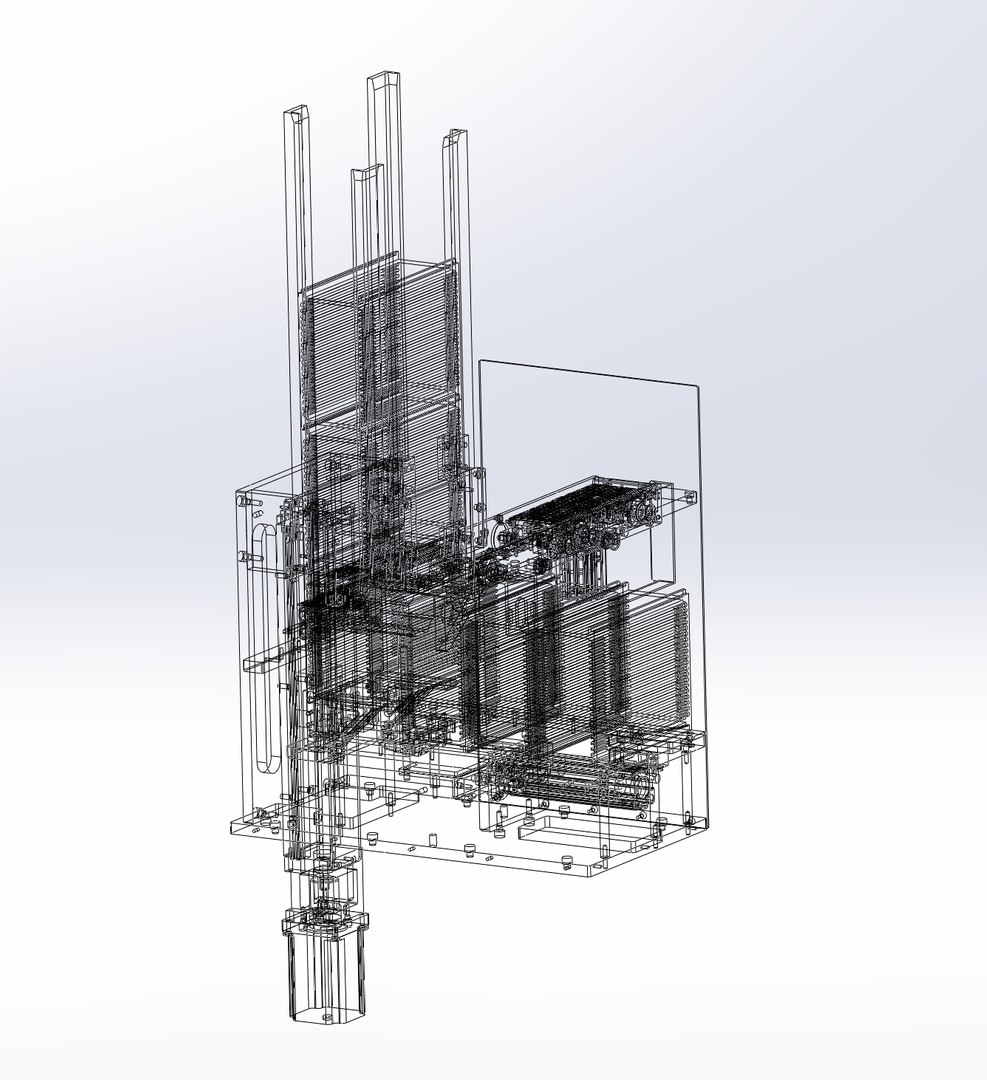 3D Tray Loading And Unloading Mechanism - TurboSquid 1875335