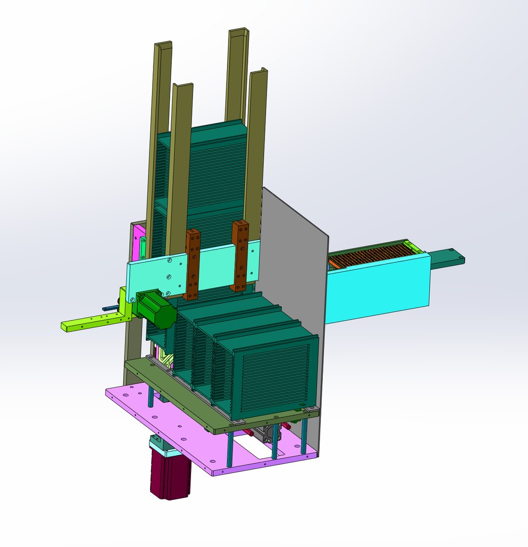 3D Tray Loading And Unloading Mechanism - TurboSquid 1875335