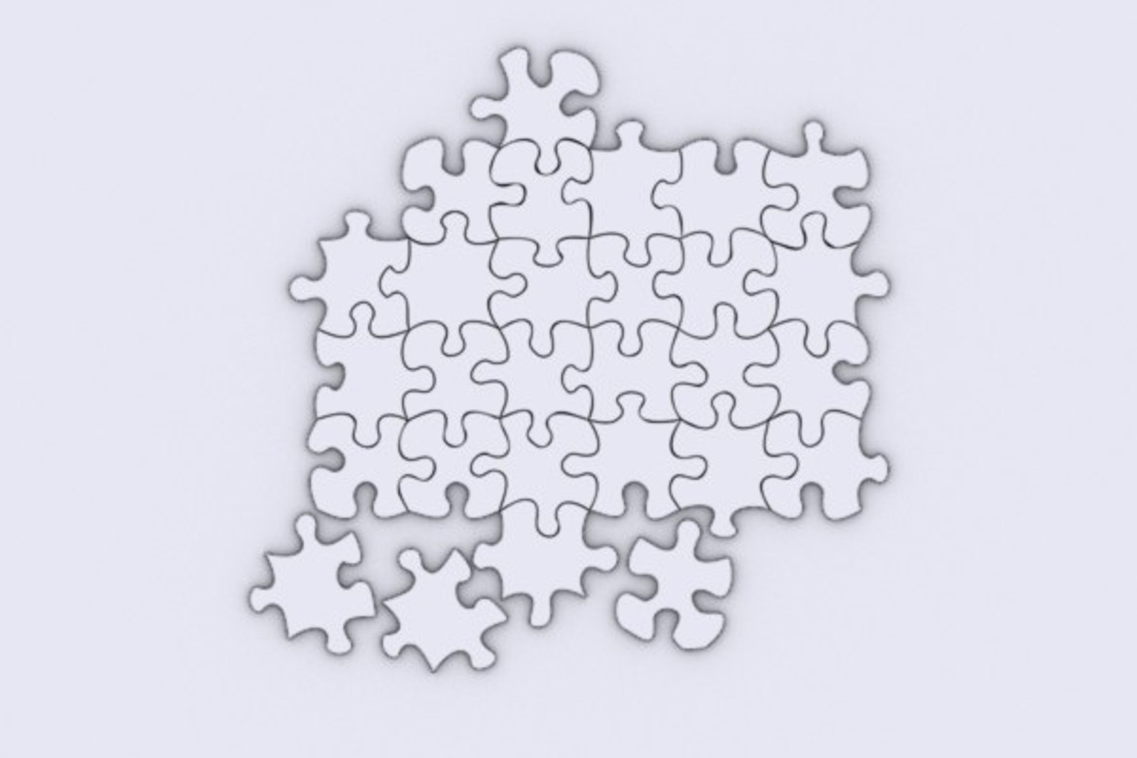 Puzzle Pattern 3d Model