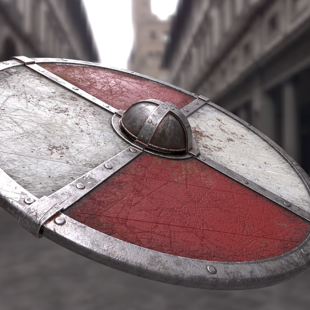3d Viking Shield