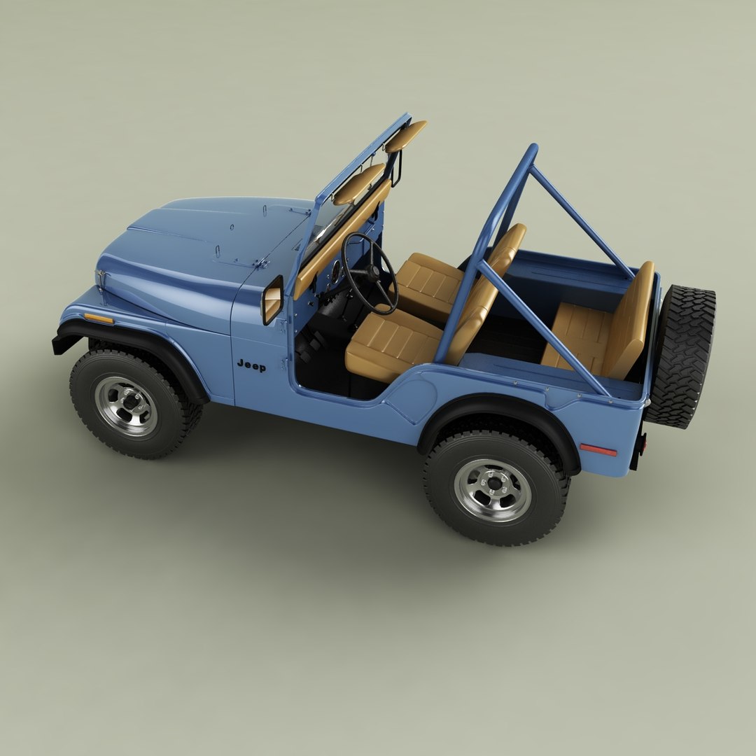 Jeep CJ-5 Renegade 3D - TurboSquid 2133104