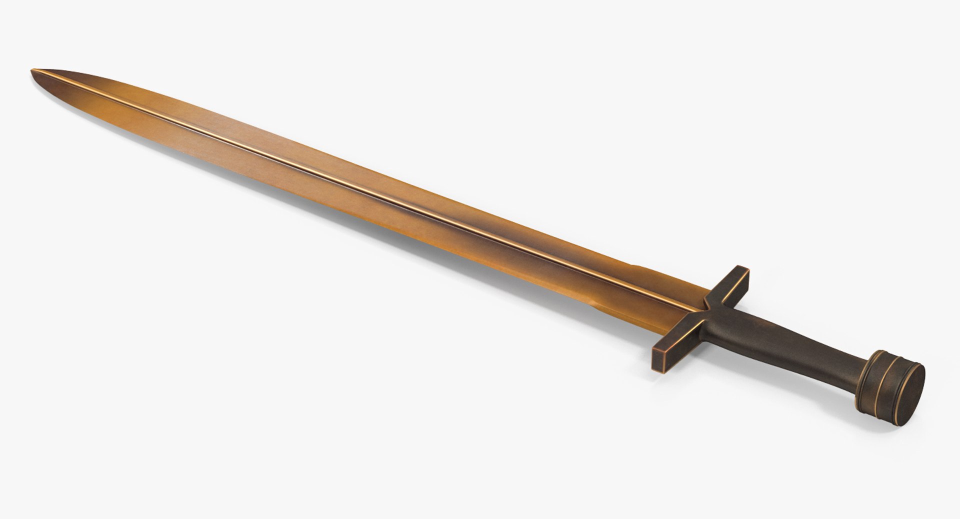 3d Model Greek Xiphos Sword