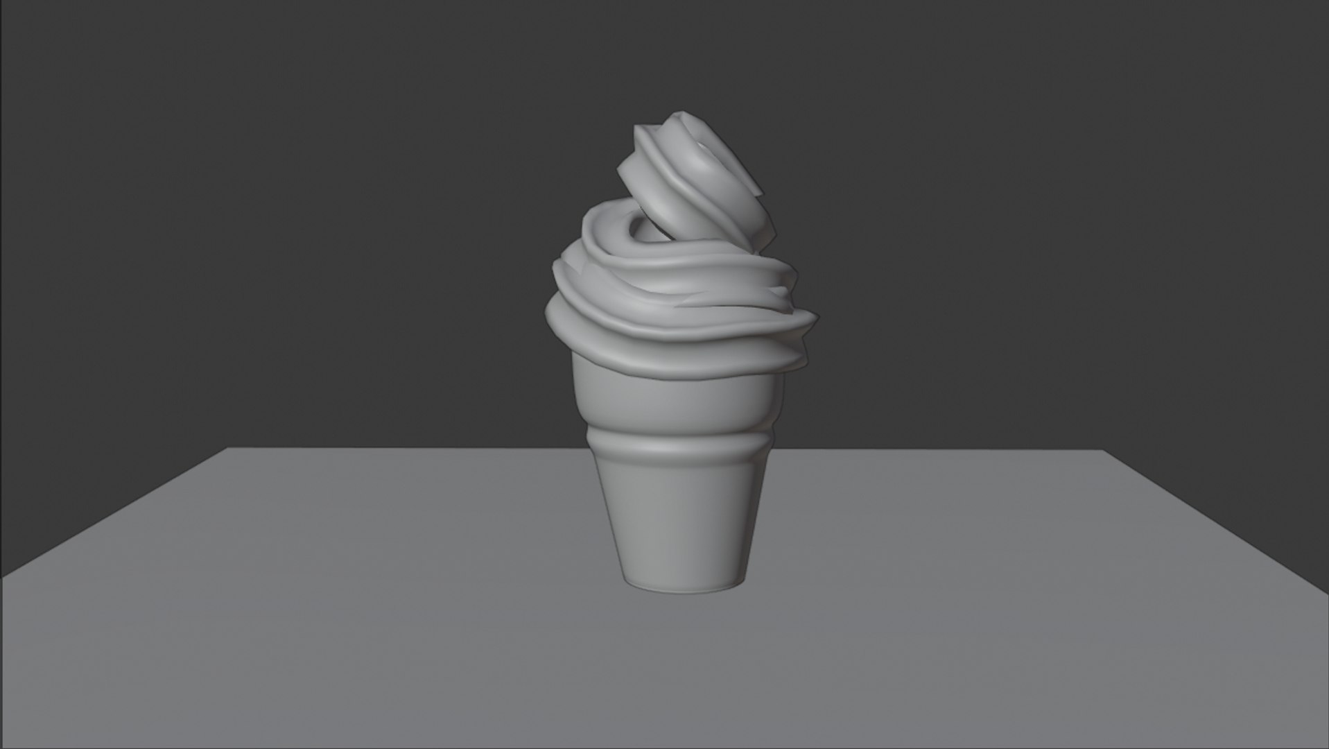 Ice Cream Model - TurboSquid 1462343