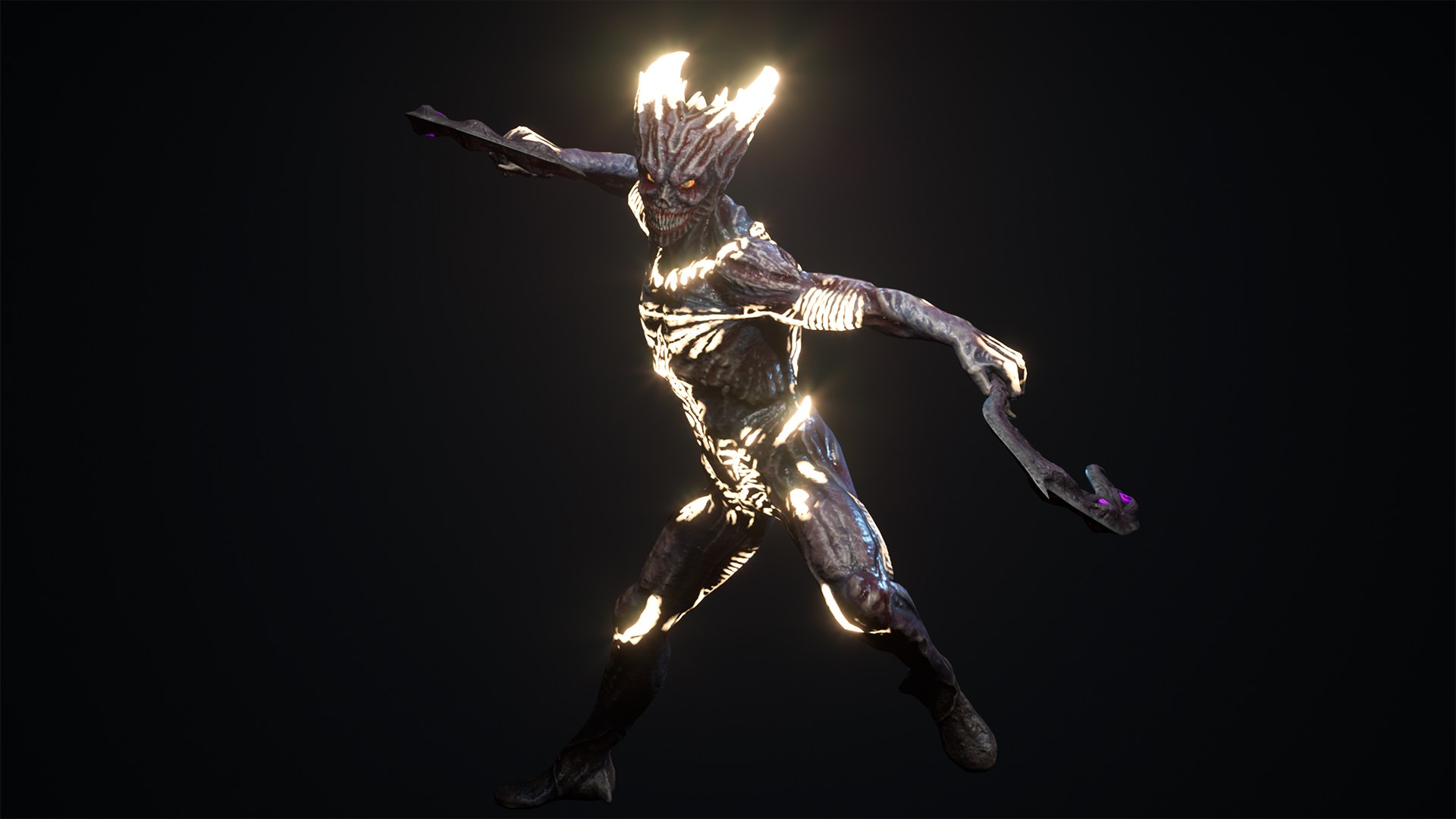 3D Monster 4 Guardians Of Galaxy Groot In Action Model - TurboSquid 2092014
