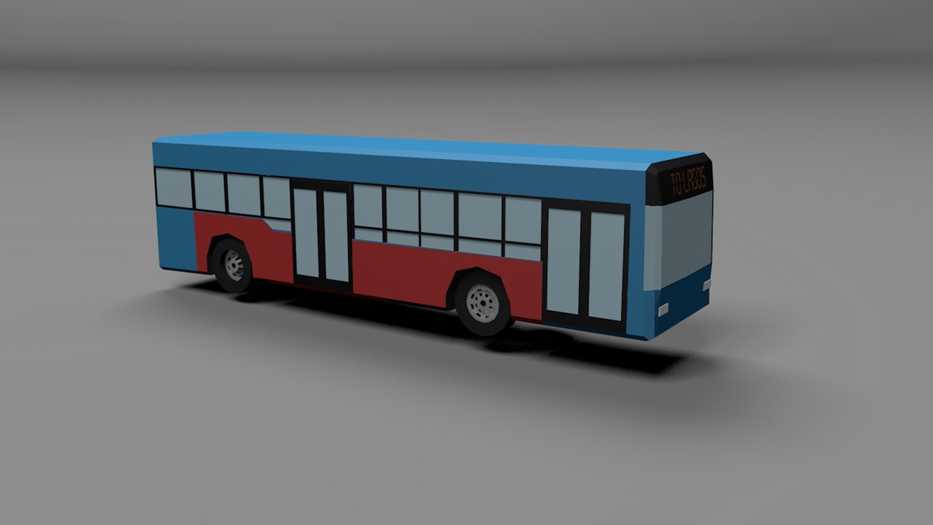 Long Bus 3D Model - TurboSquid 1386485