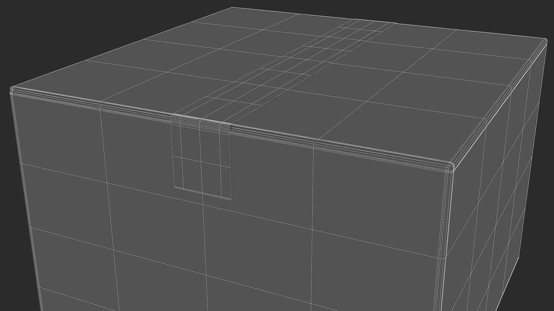 3D Model Cardboard Box 4 Closed V1 - TurboSquid 2287077