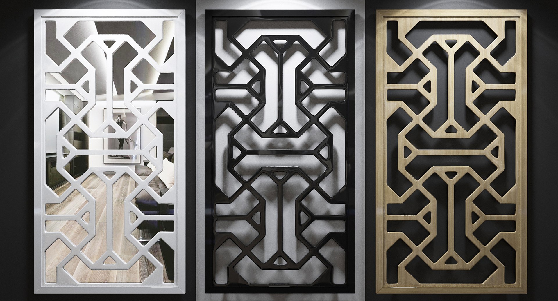 Screen decorative 3D model - TurboSquid 1245057