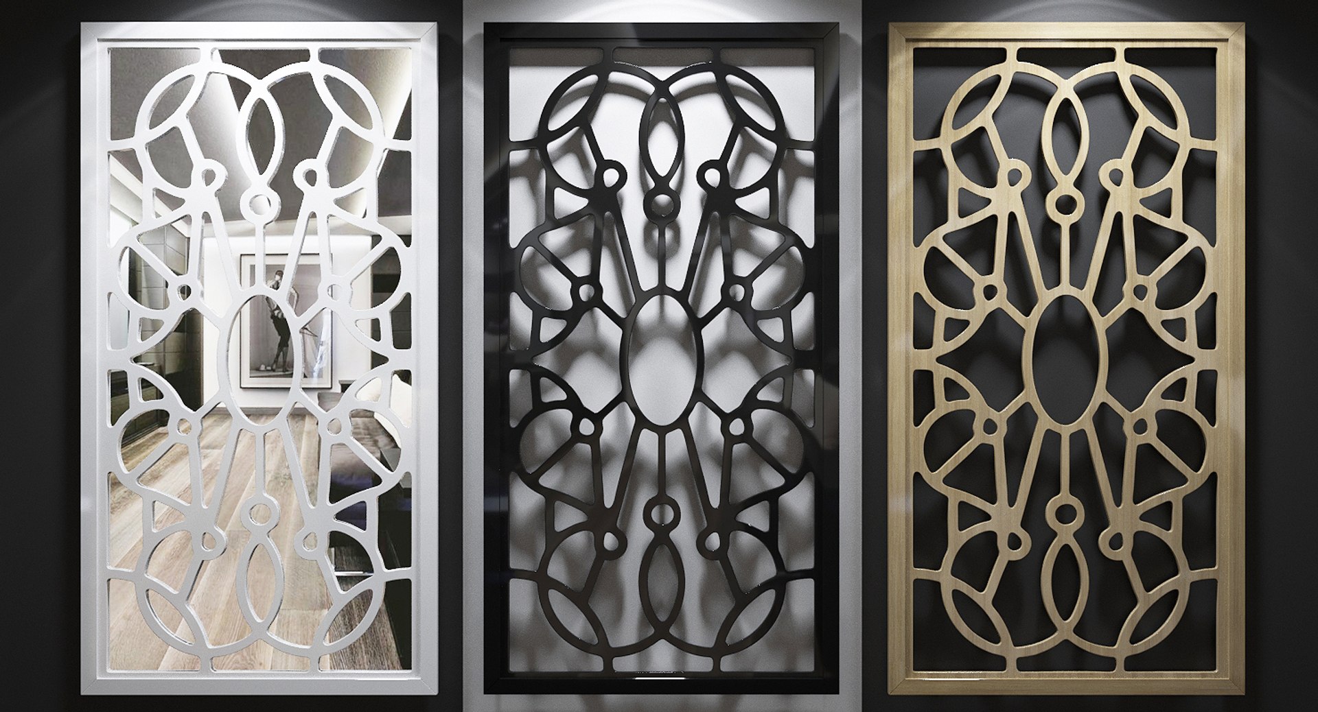 Screen decorative 3D model - TurboSquid 1245057