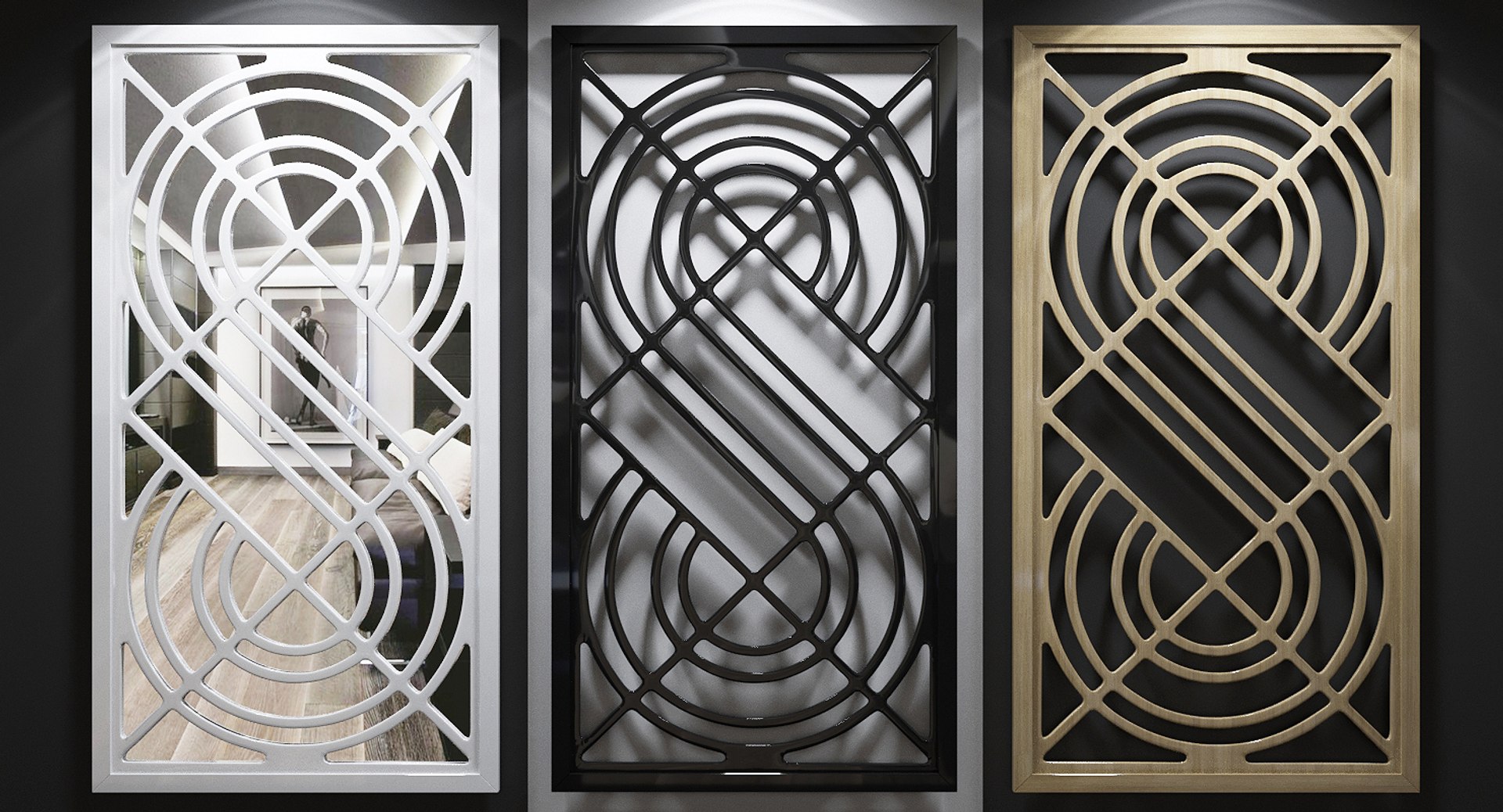 Screen decorative 3D model - TurboSquid 1245057