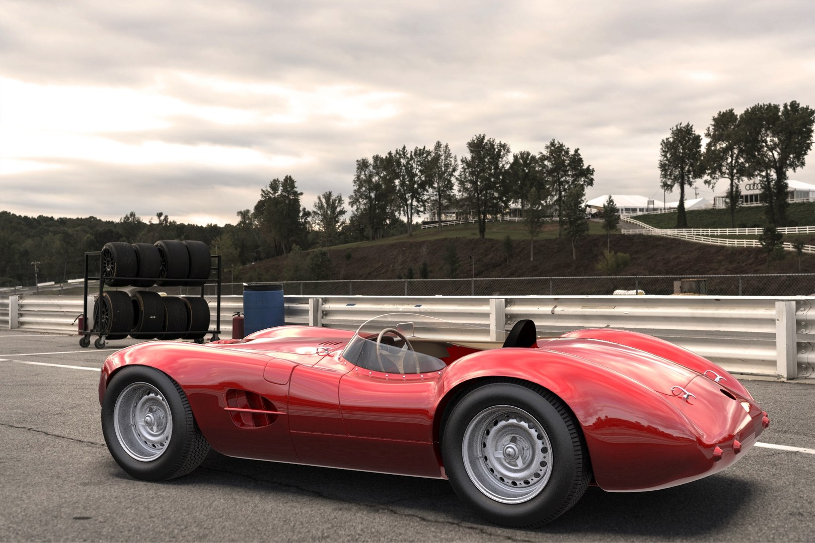 Old Custom Le Mans Car 3D Model - TurboSquid 1977097