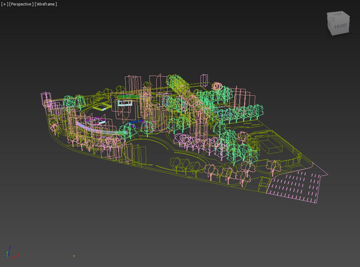 Forest Park Ready 3d Model