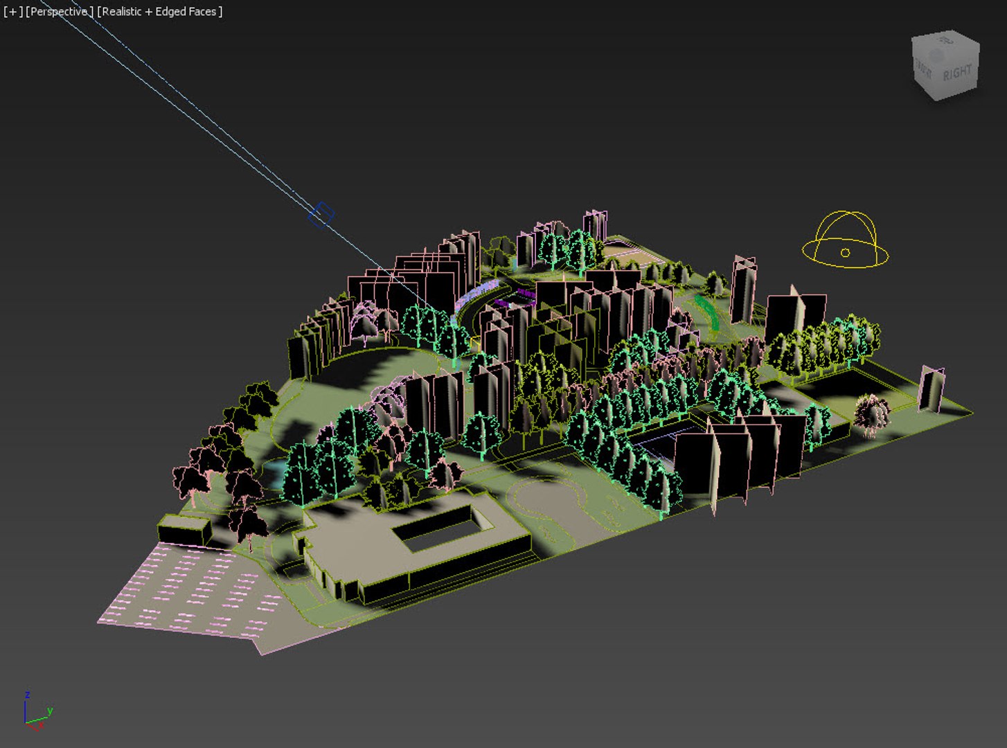 Forest Park Ready 3d Model