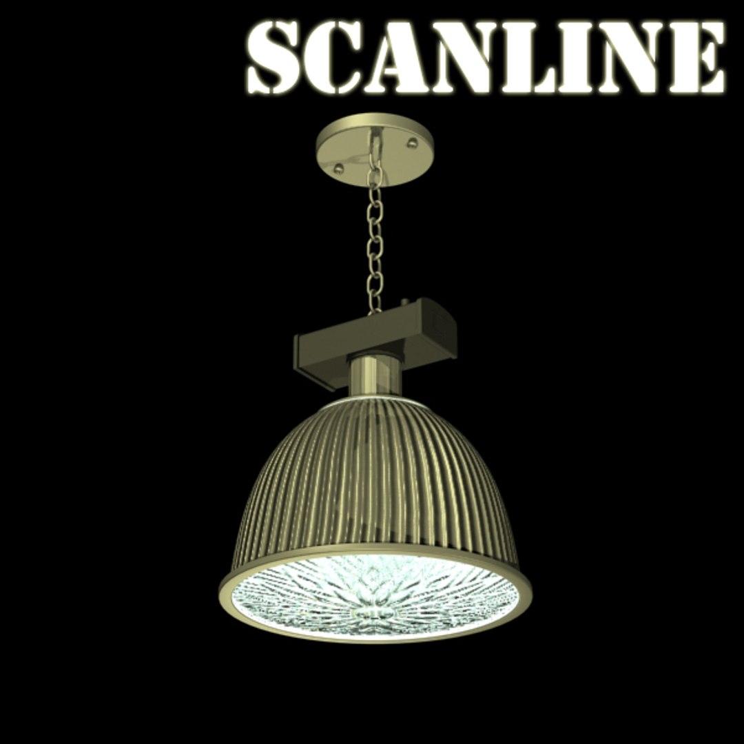 Warehouse Light 3d Model
