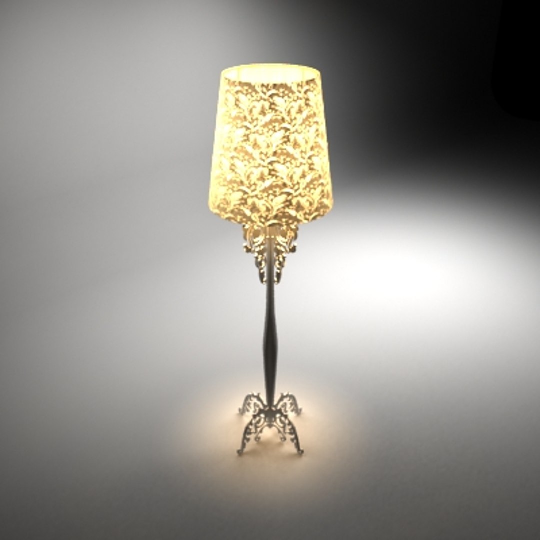 3d leg lamp