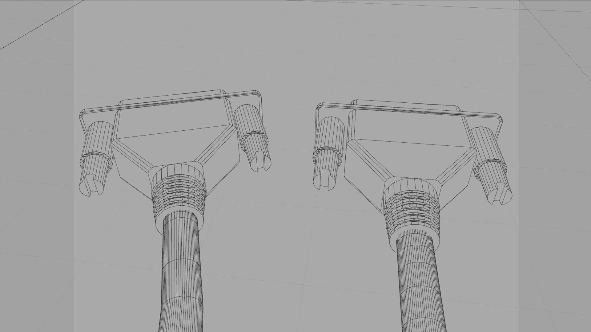 3d cable dynamic spline model