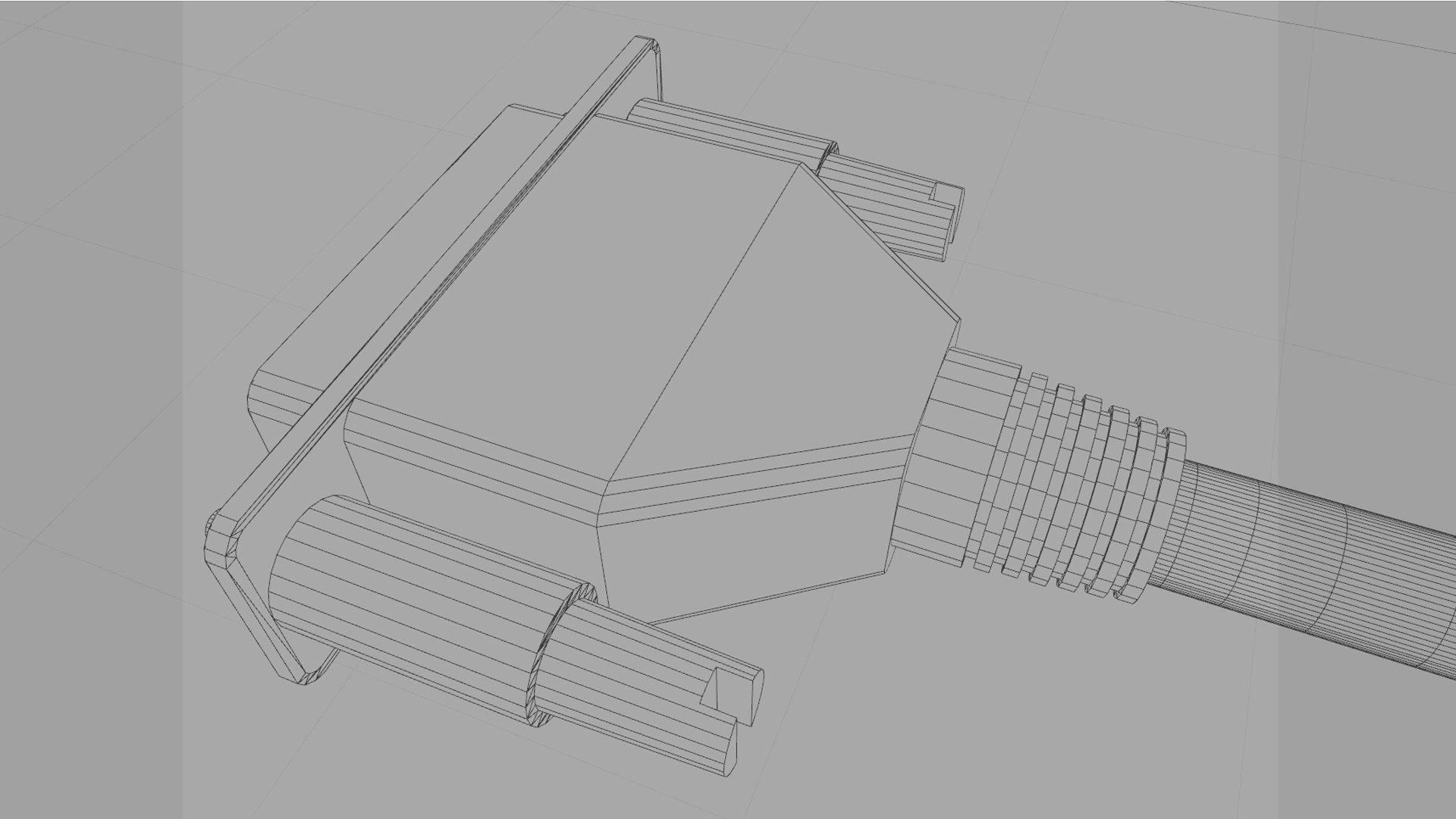 3d cable dynamic spline model