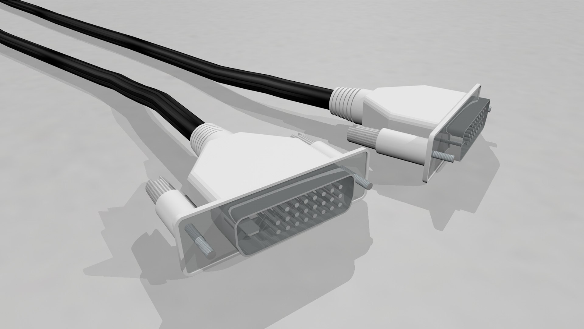 3d cable dynamic spline model