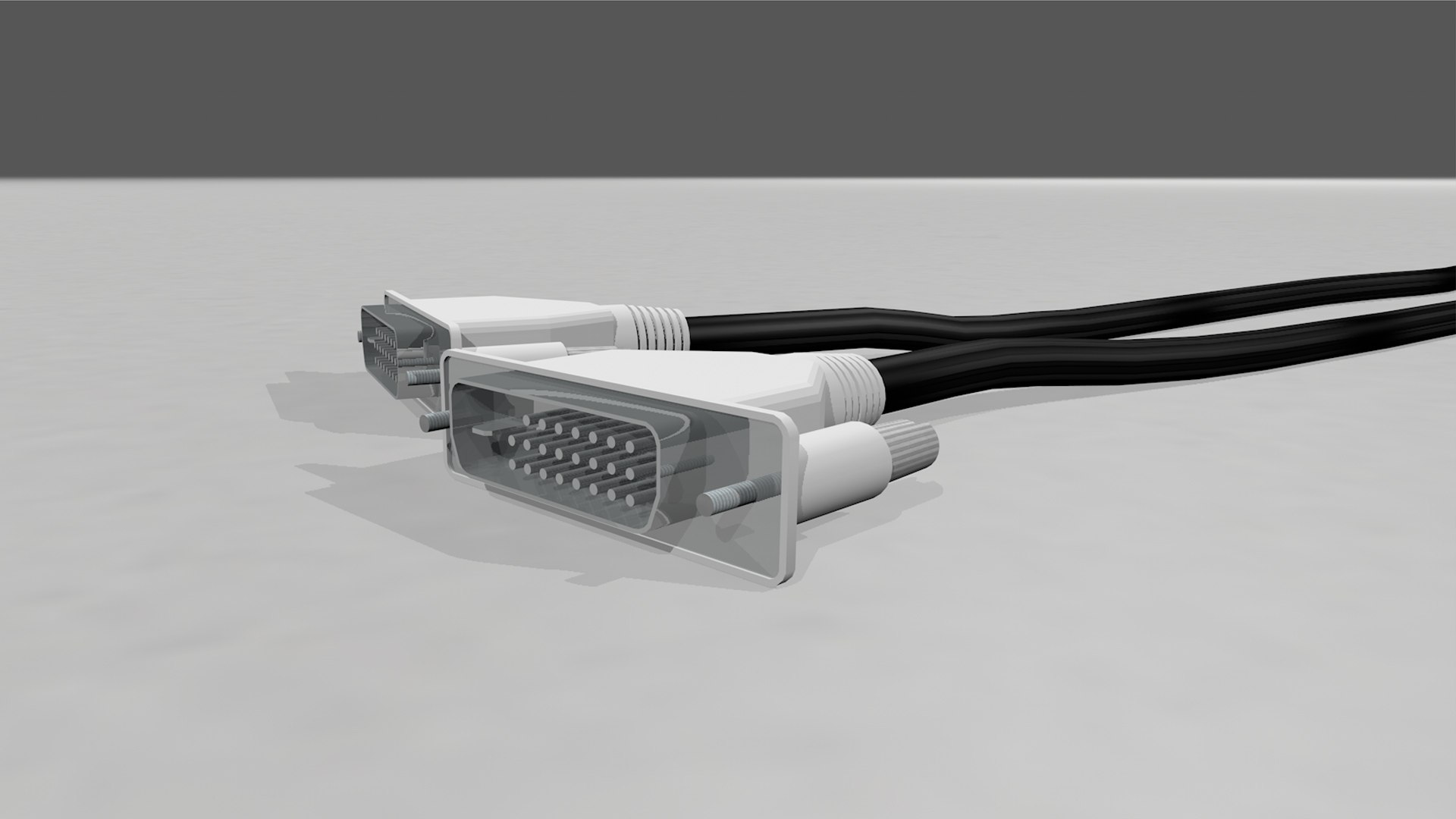 3d cable dynamic spline model