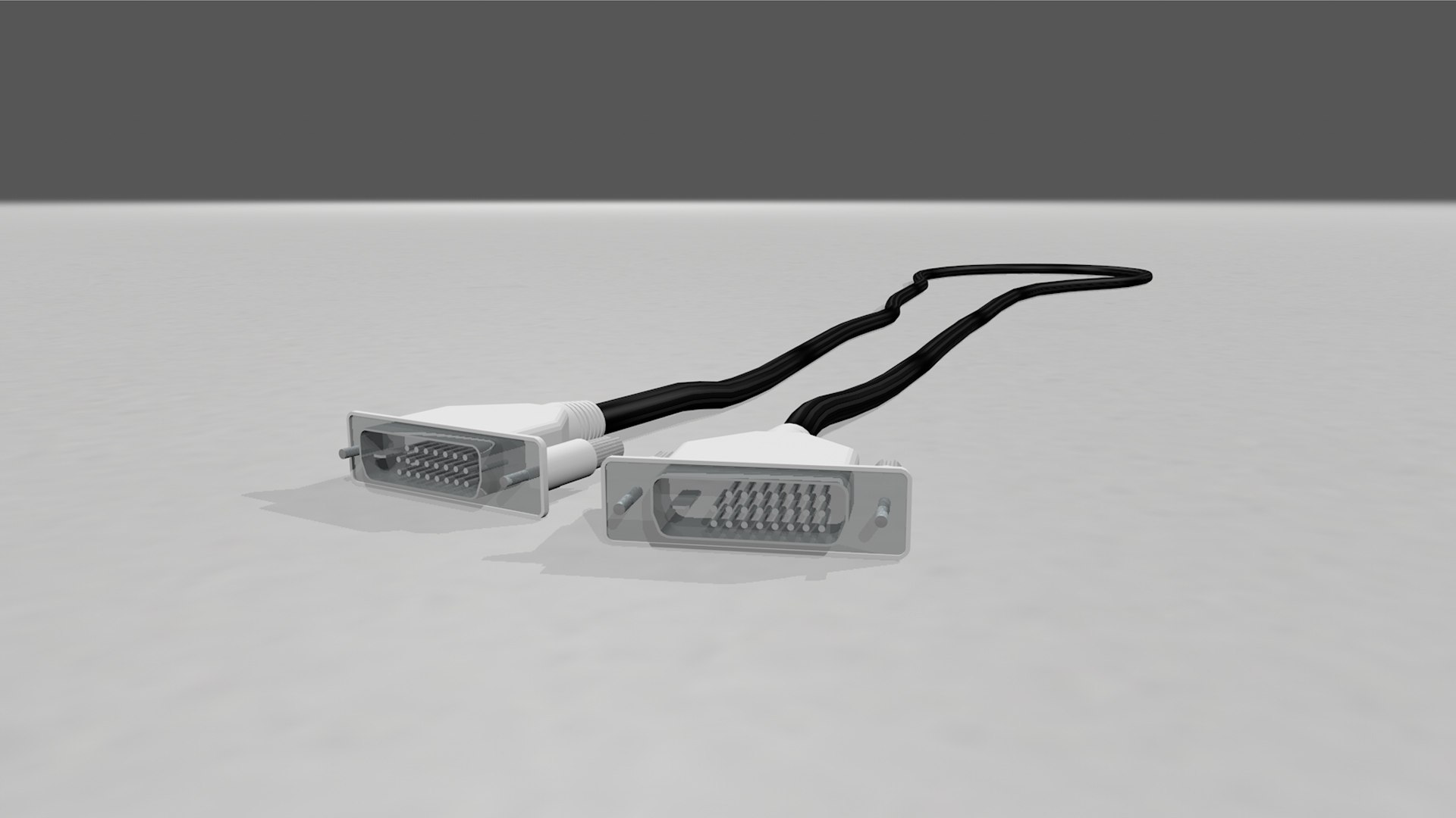 3d cable dynamic spline model