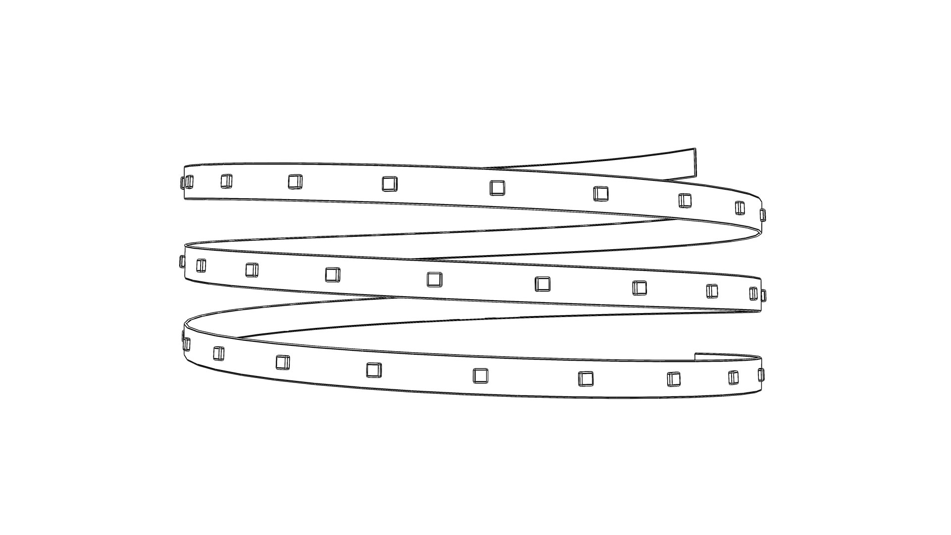 3D Model LED Strip Roll - TurboSquid 2001181